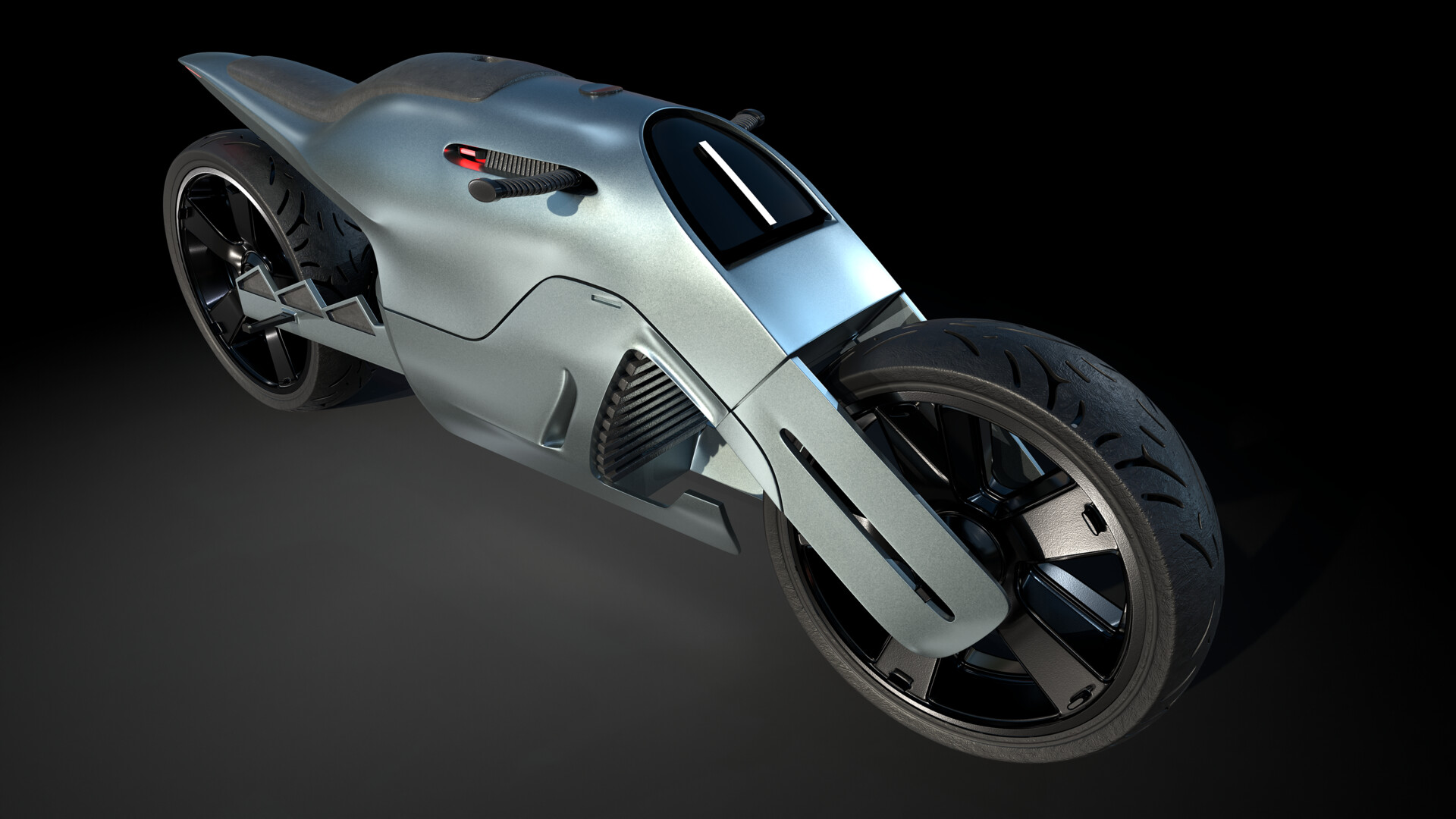 ArtStation - Concept 3D Design of Futuristic Bike