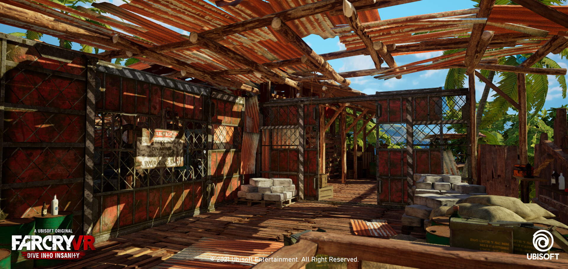 Jake Guest - Weapons Hut - Far Cry:VR - Dive into Insanity