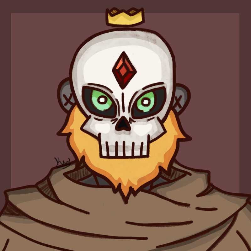 ArtStation - Skeleton profile design