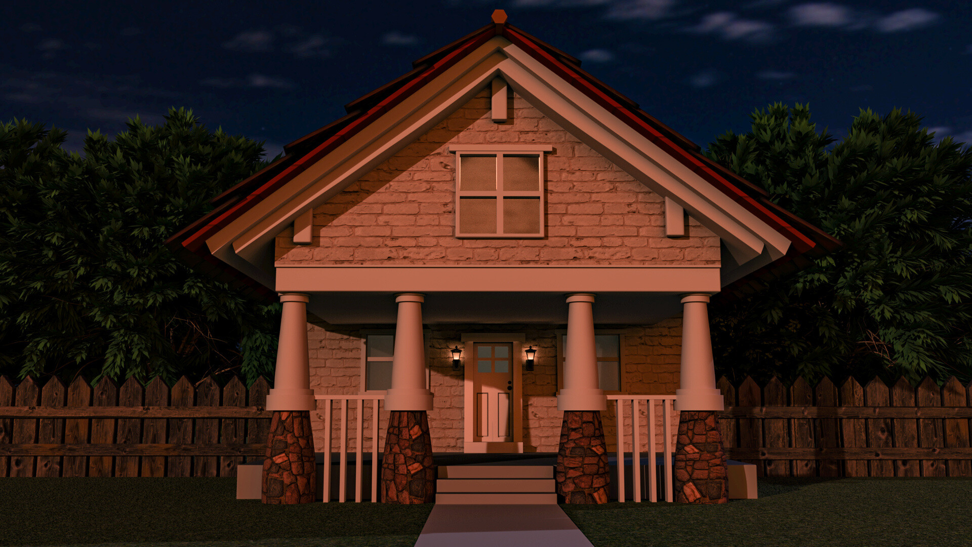 ArtStation - American House