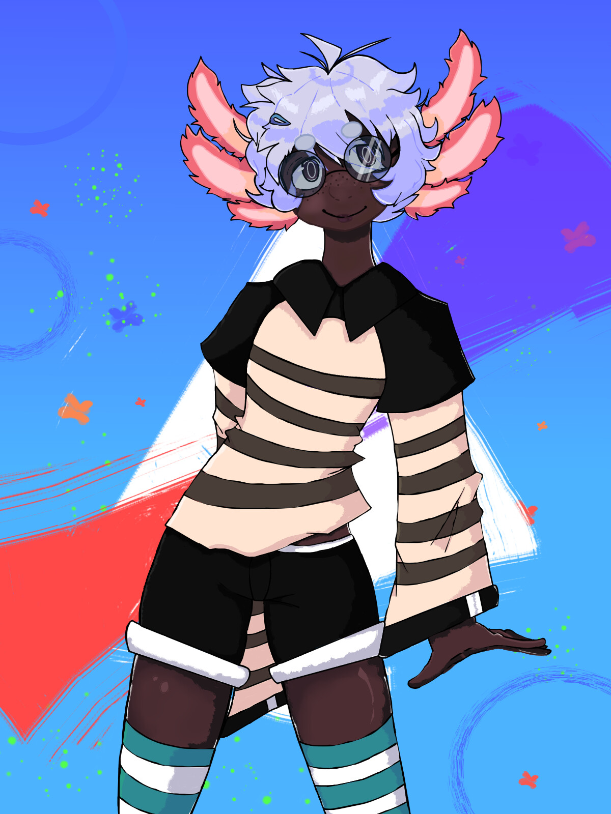 ArtStation - Axolotl Boy