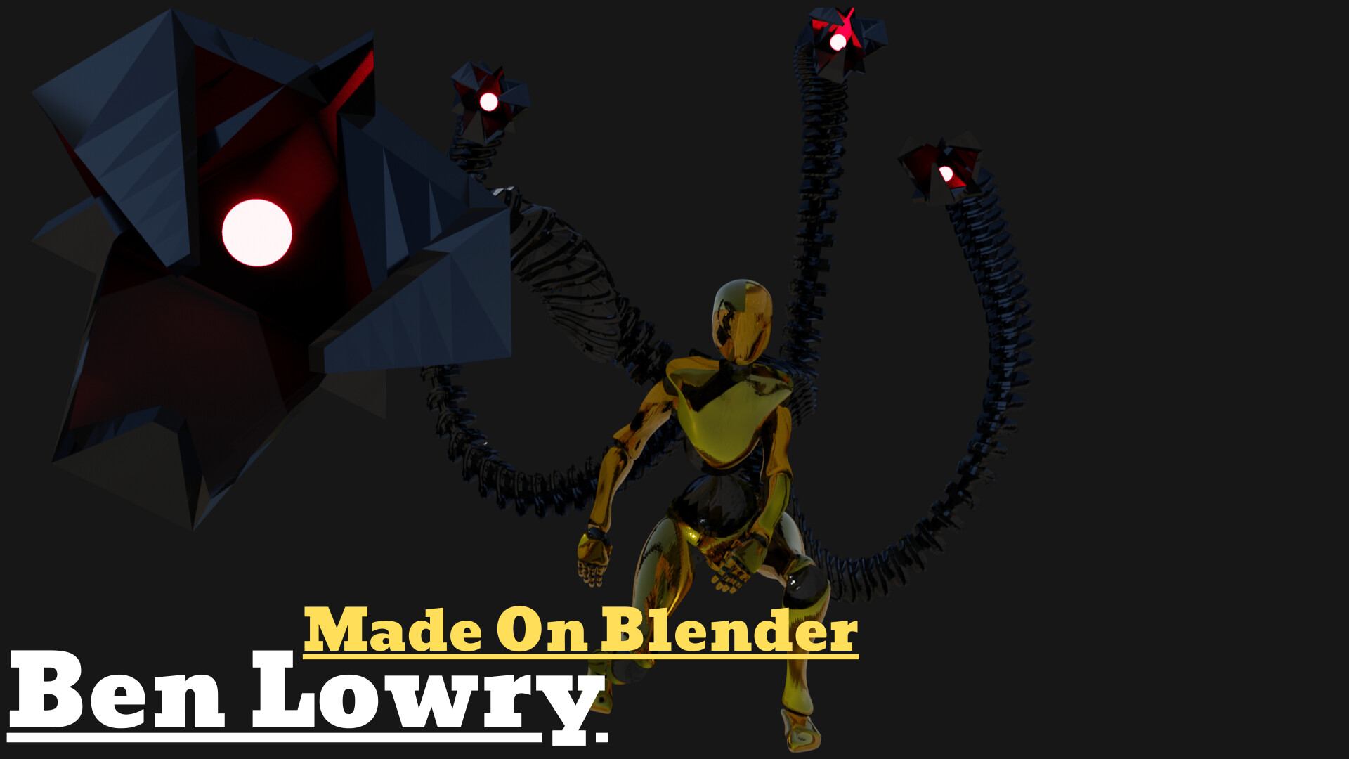 Ben Lowry - X-Bot w Robotic Arms