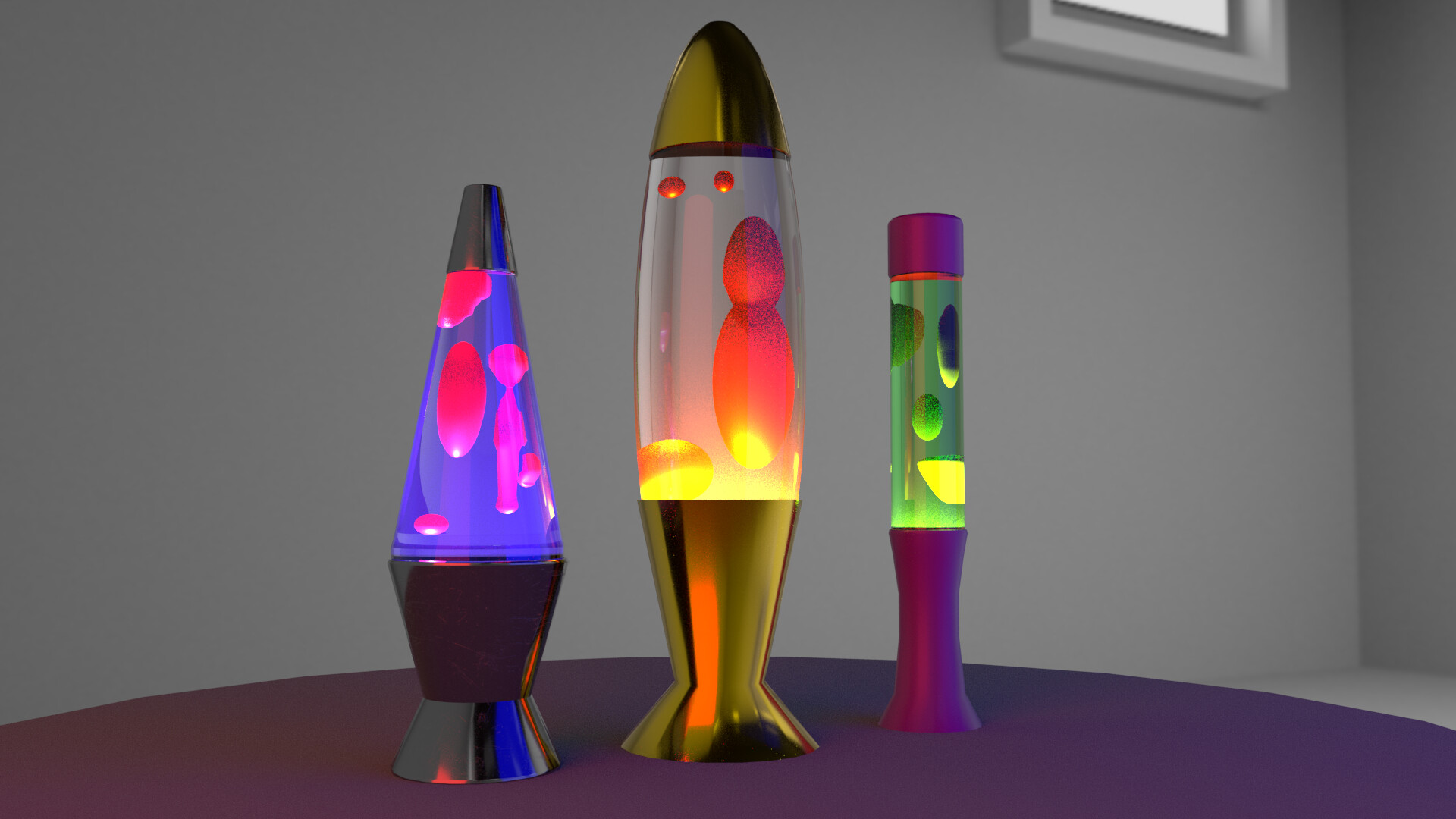 ArtStation - Lava Lamps (3D Models)