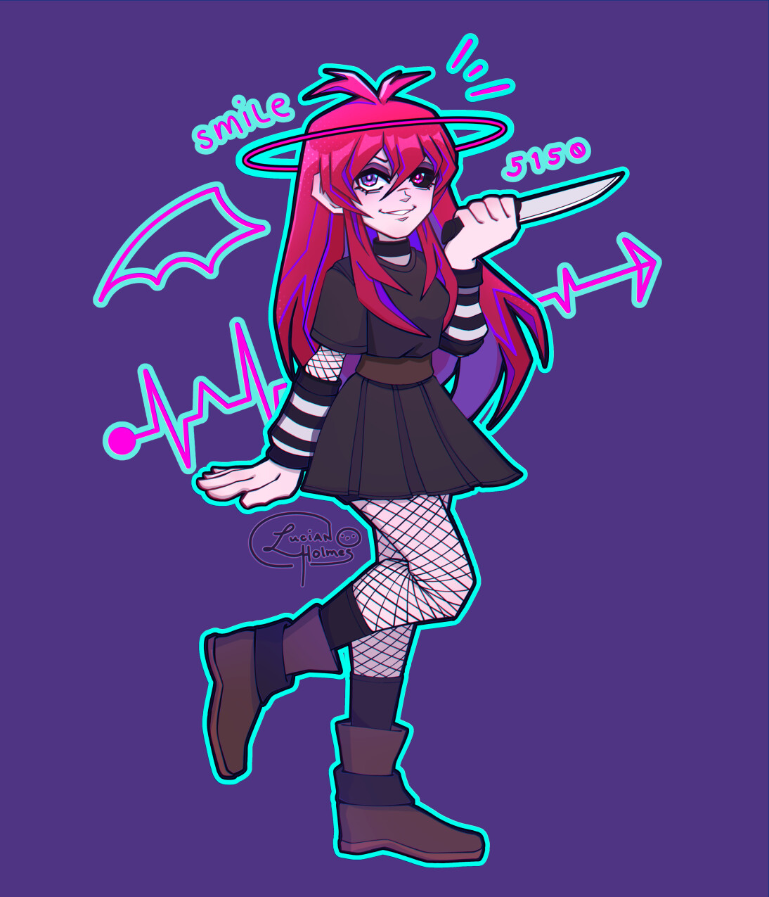 ArtStation - Smile (oc, 2021)