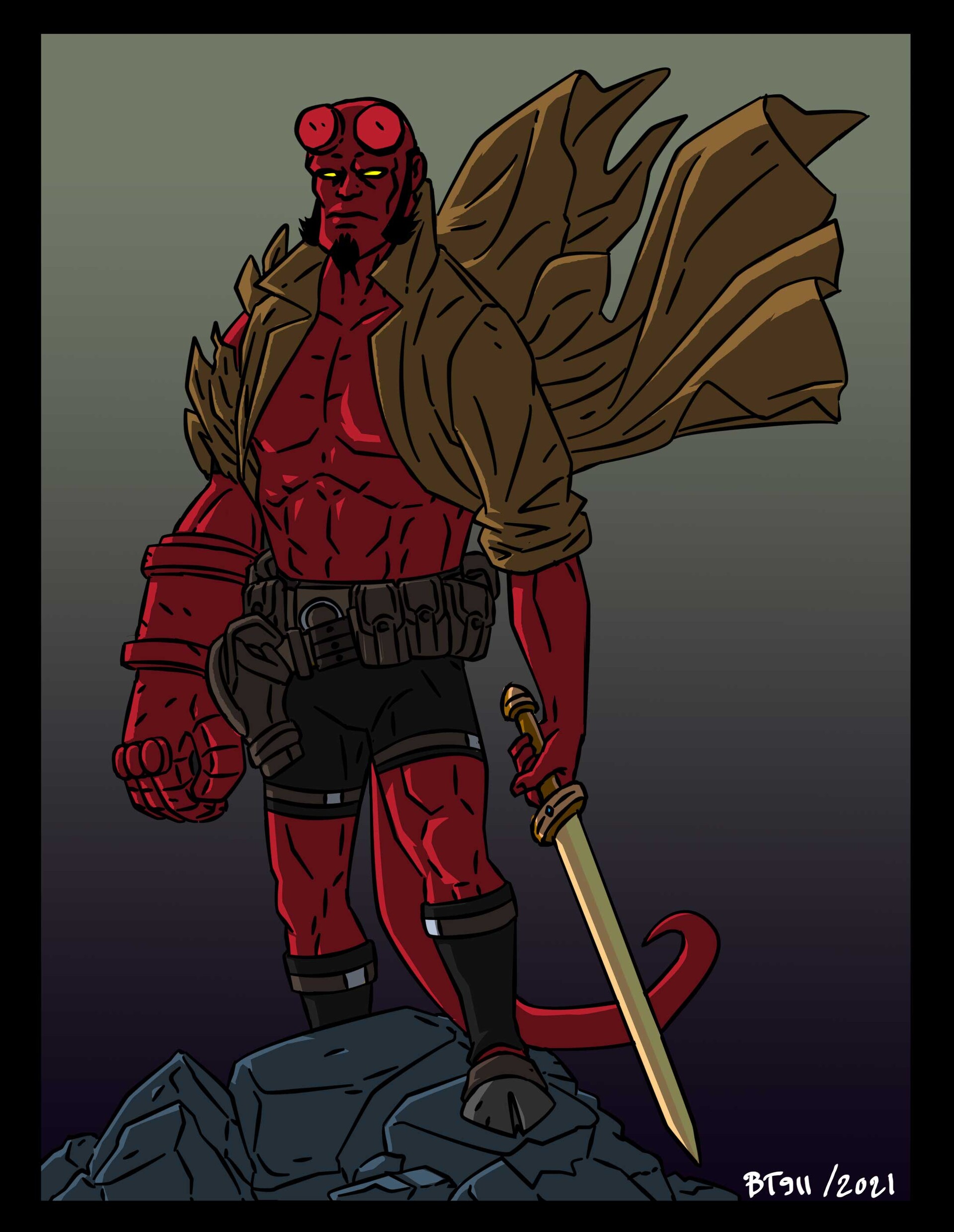 ArtStation - Hellboy