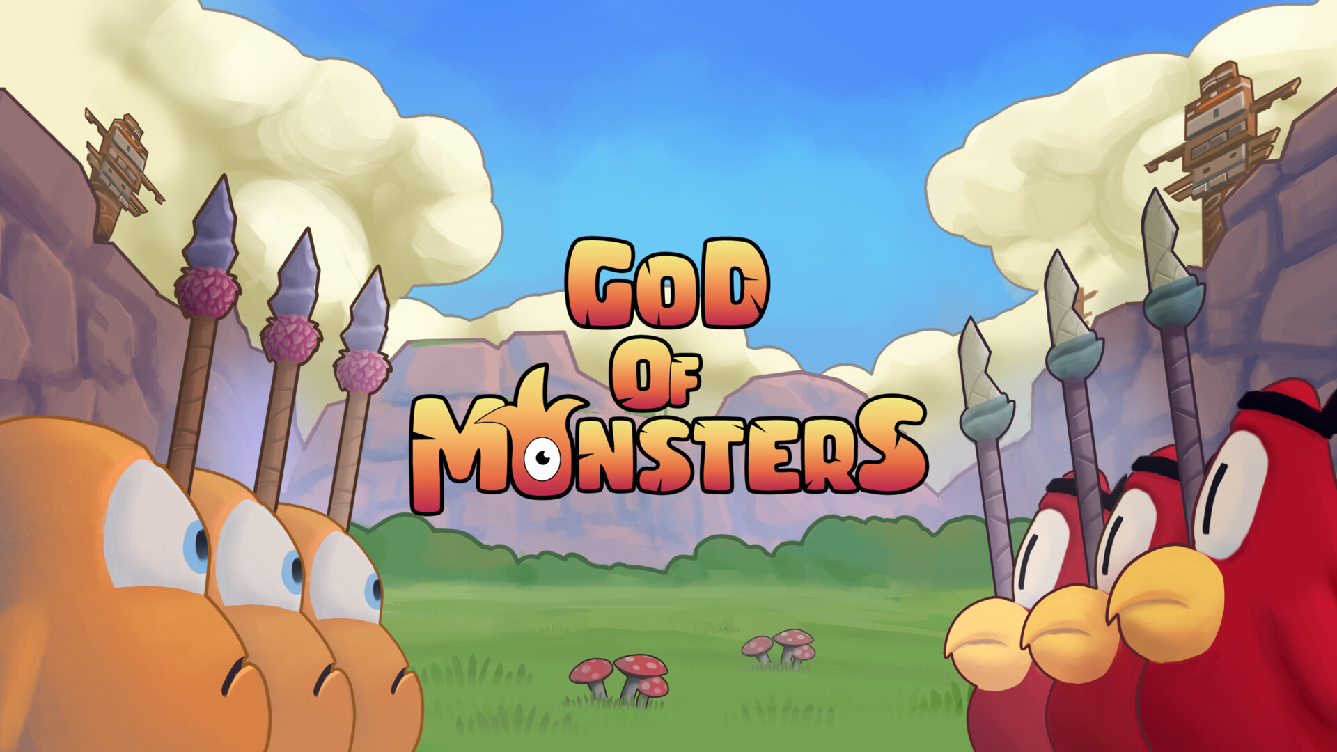 ArtStation - God of Monsters - Loading Screen