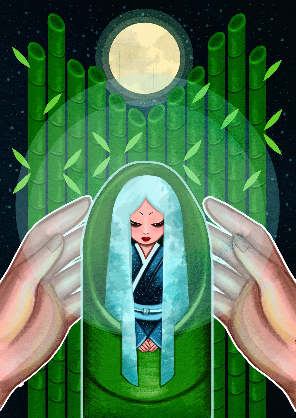 Ann Kee - Bamboo Girl Japanese Legend