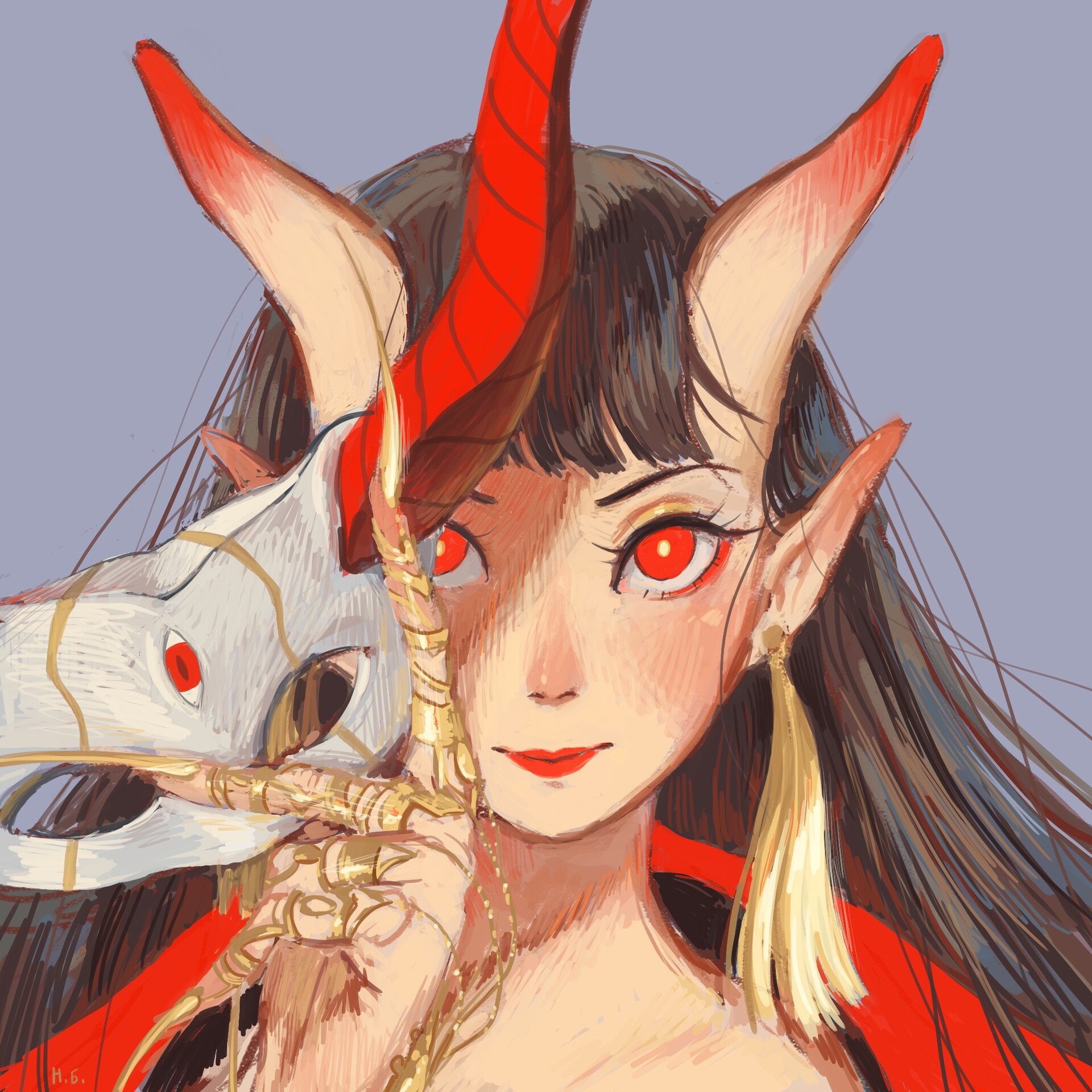 ArtStation - Demon woman