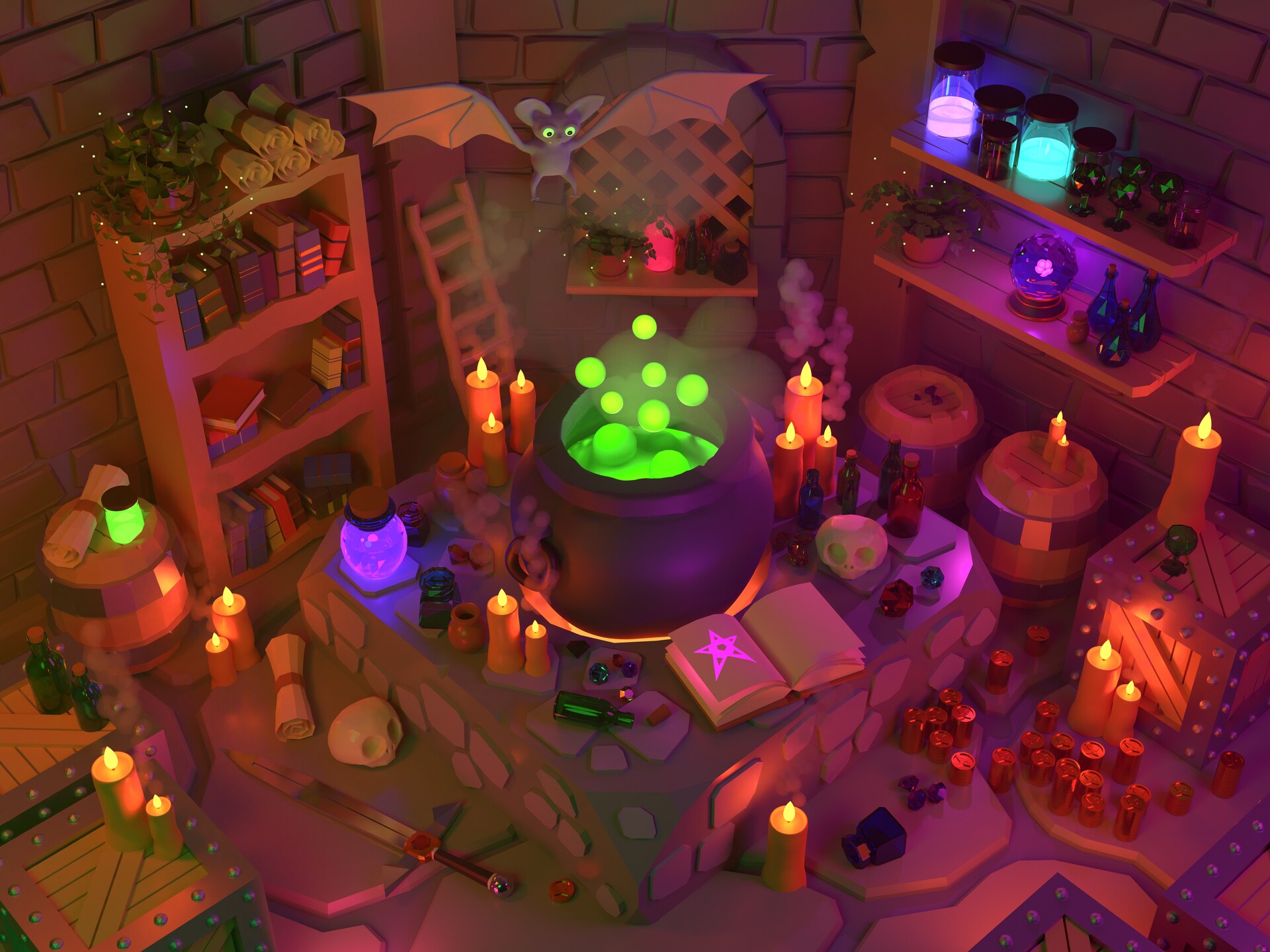 ArtStation - The Magic Bat