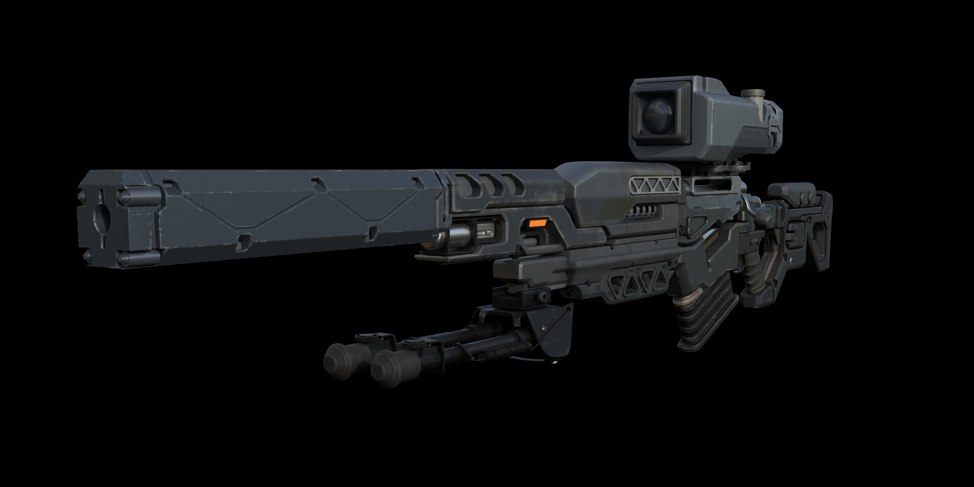 ArtStation - Aurora-SniperRifle