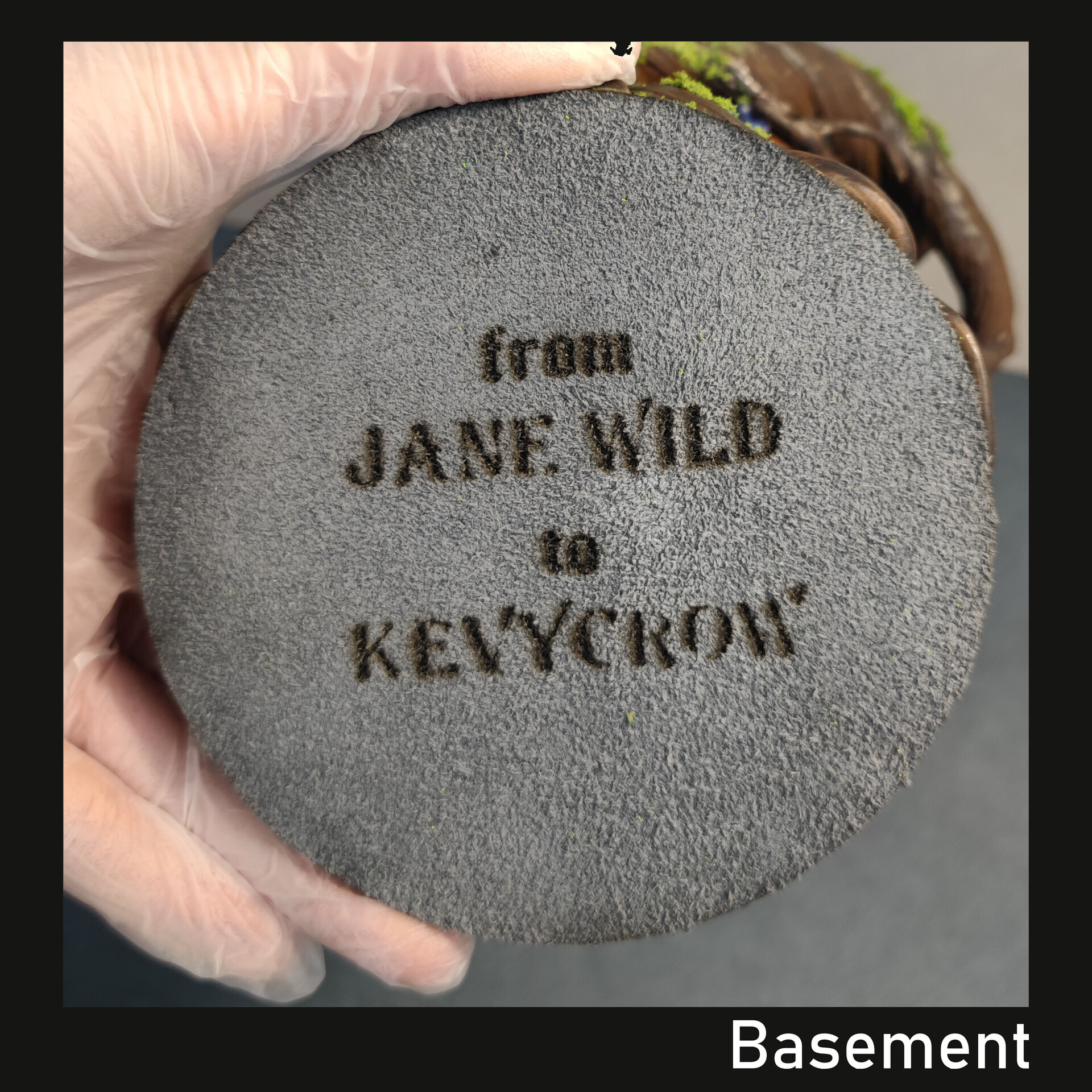 Evgeniia Gribko - Will-o'-the-wisp/ printed and painted figure