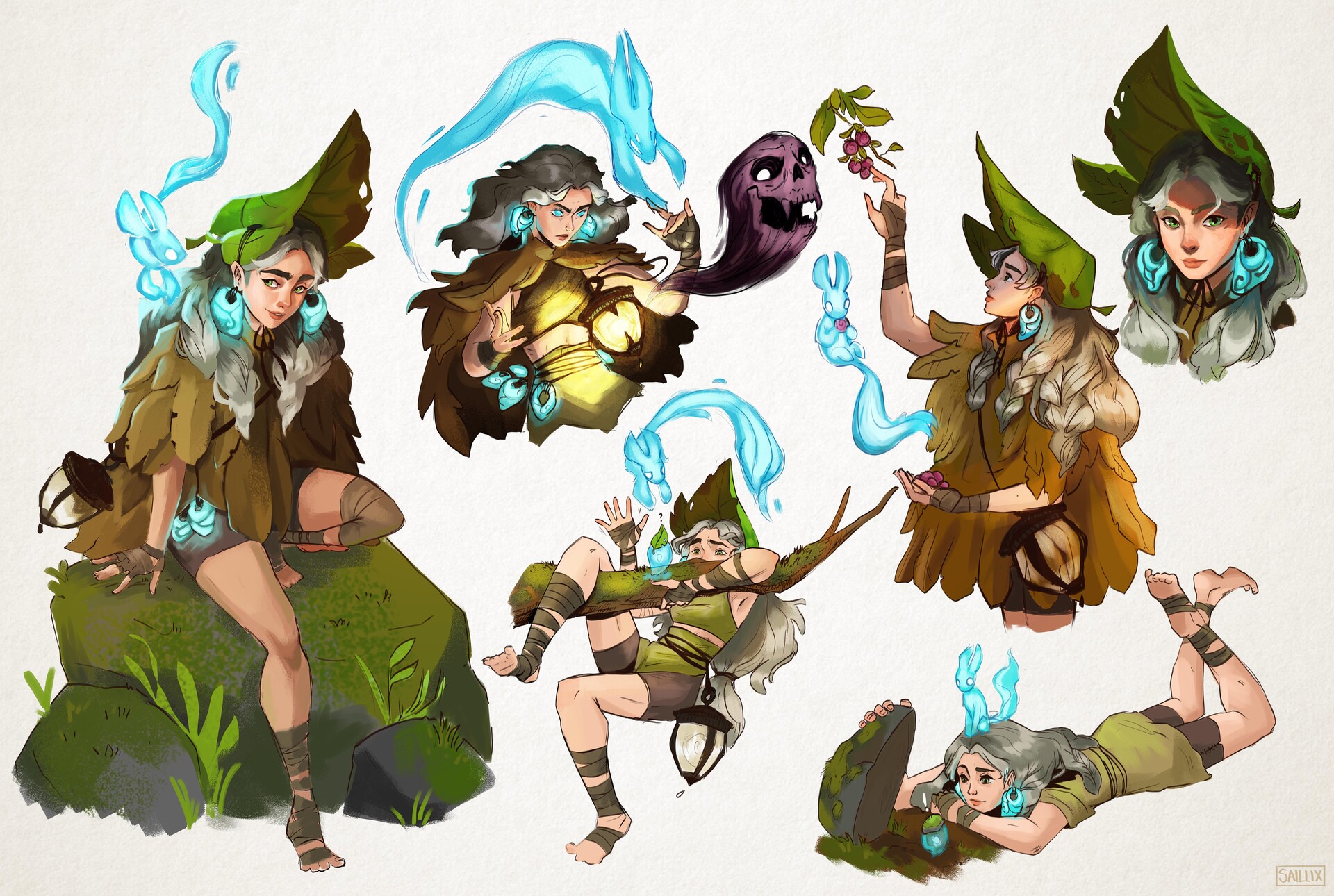 ArtStation - Druid Character Concept art