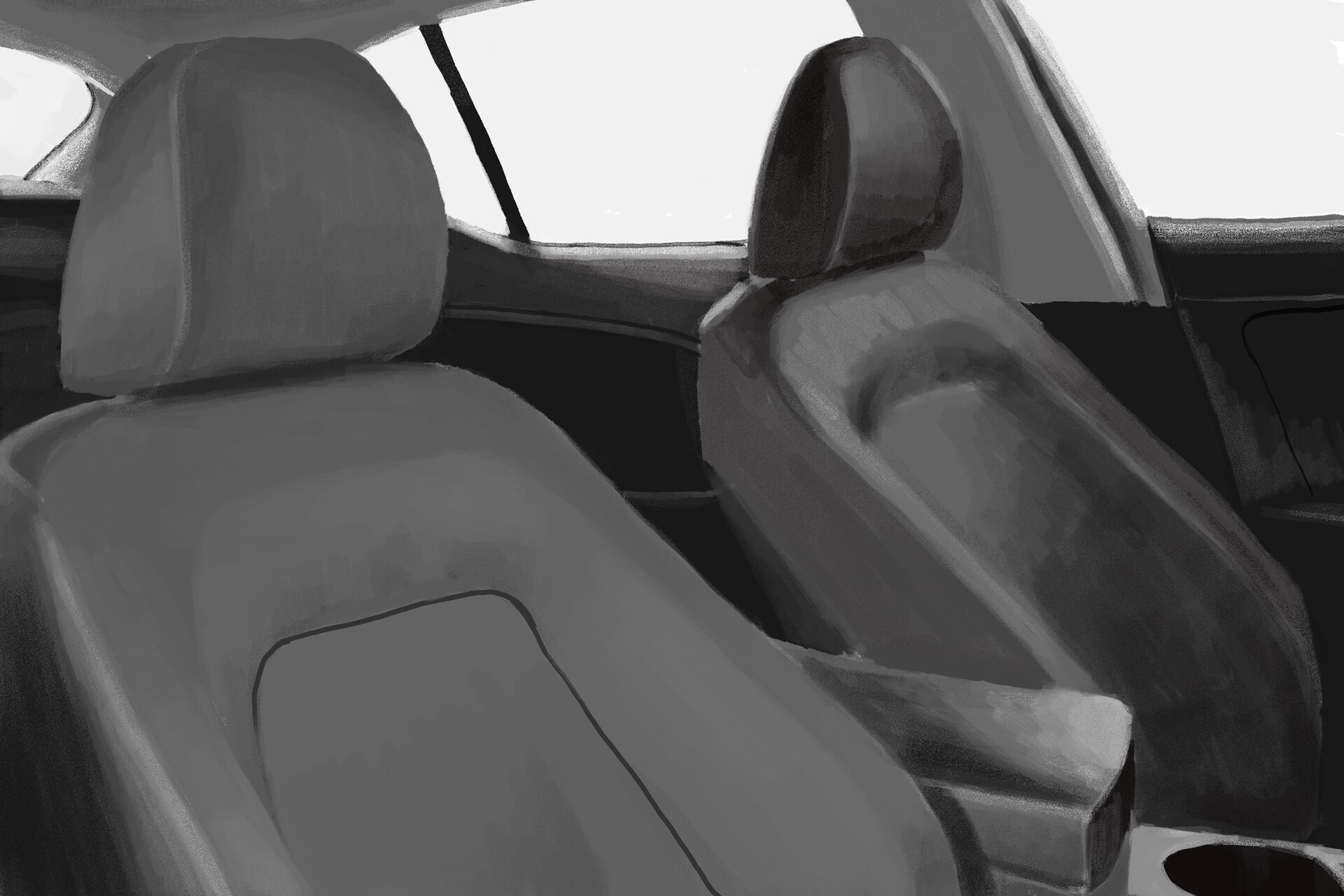 ArtStation - Interior car