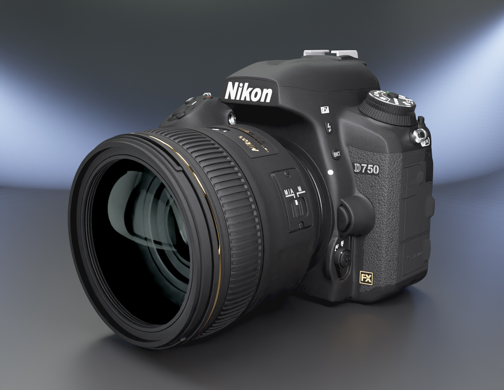 ArtStation - Nikon D750 Blender 3D / Cycles