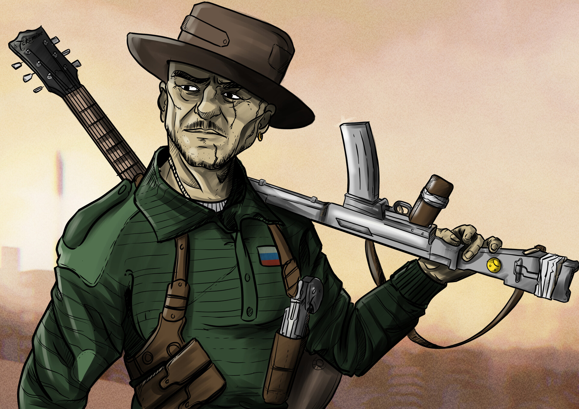 ArtStation - An old soldier