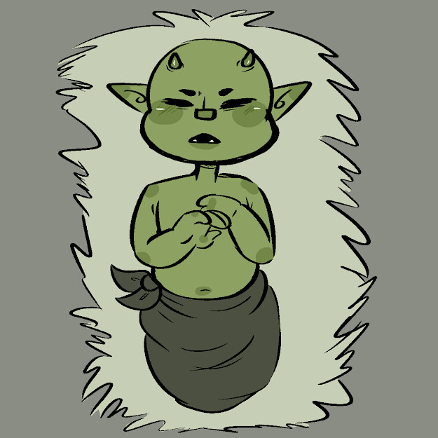 ArtStation - baby orc
