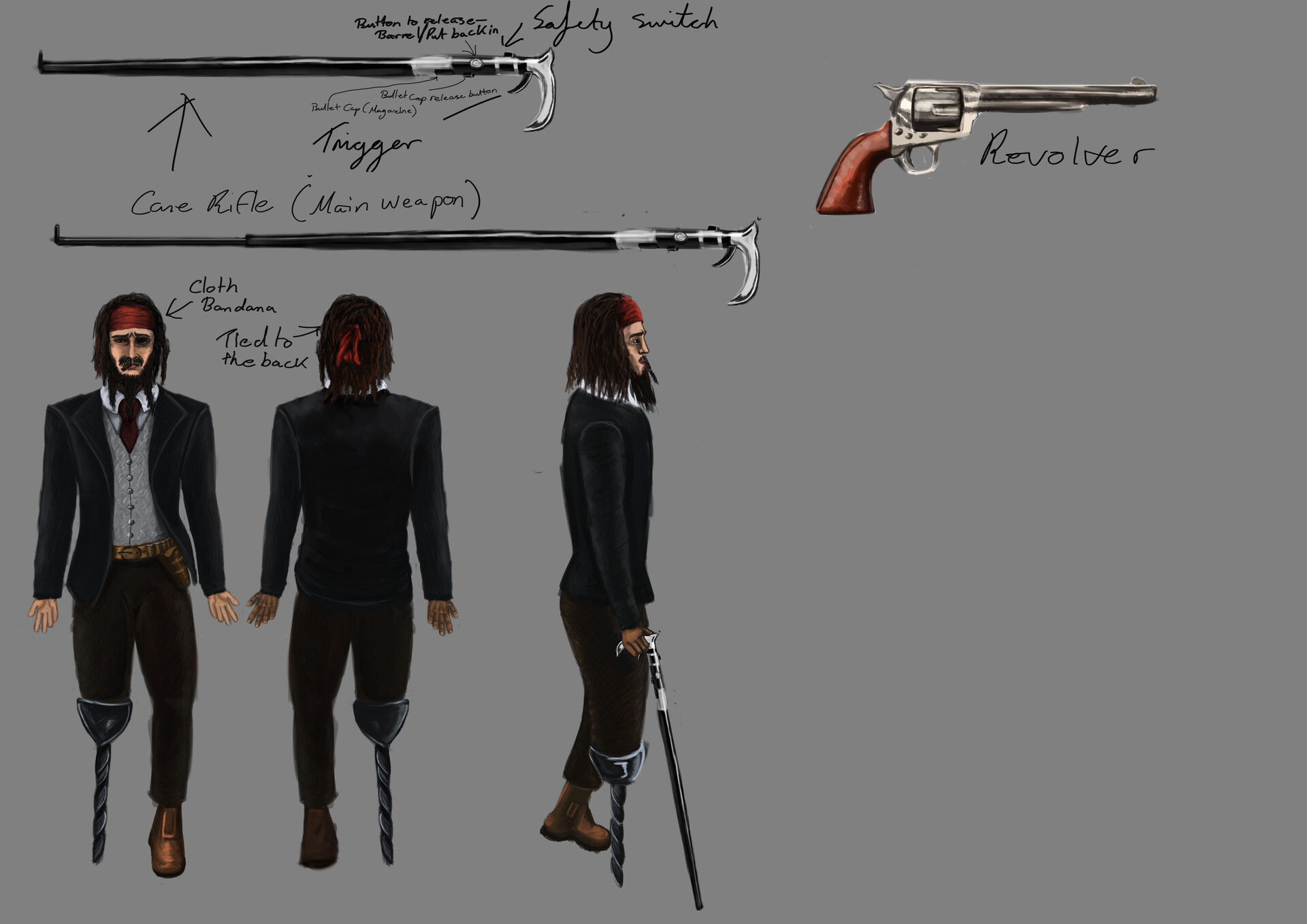 ArtStation - Gun slinger