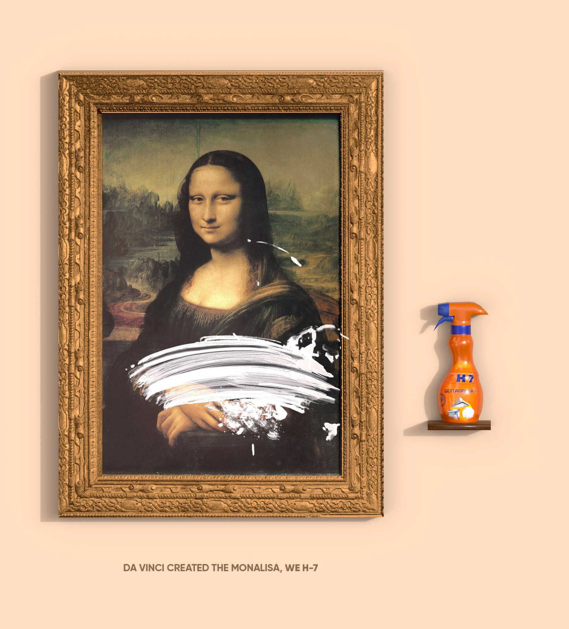 Mona Lisa With Frame