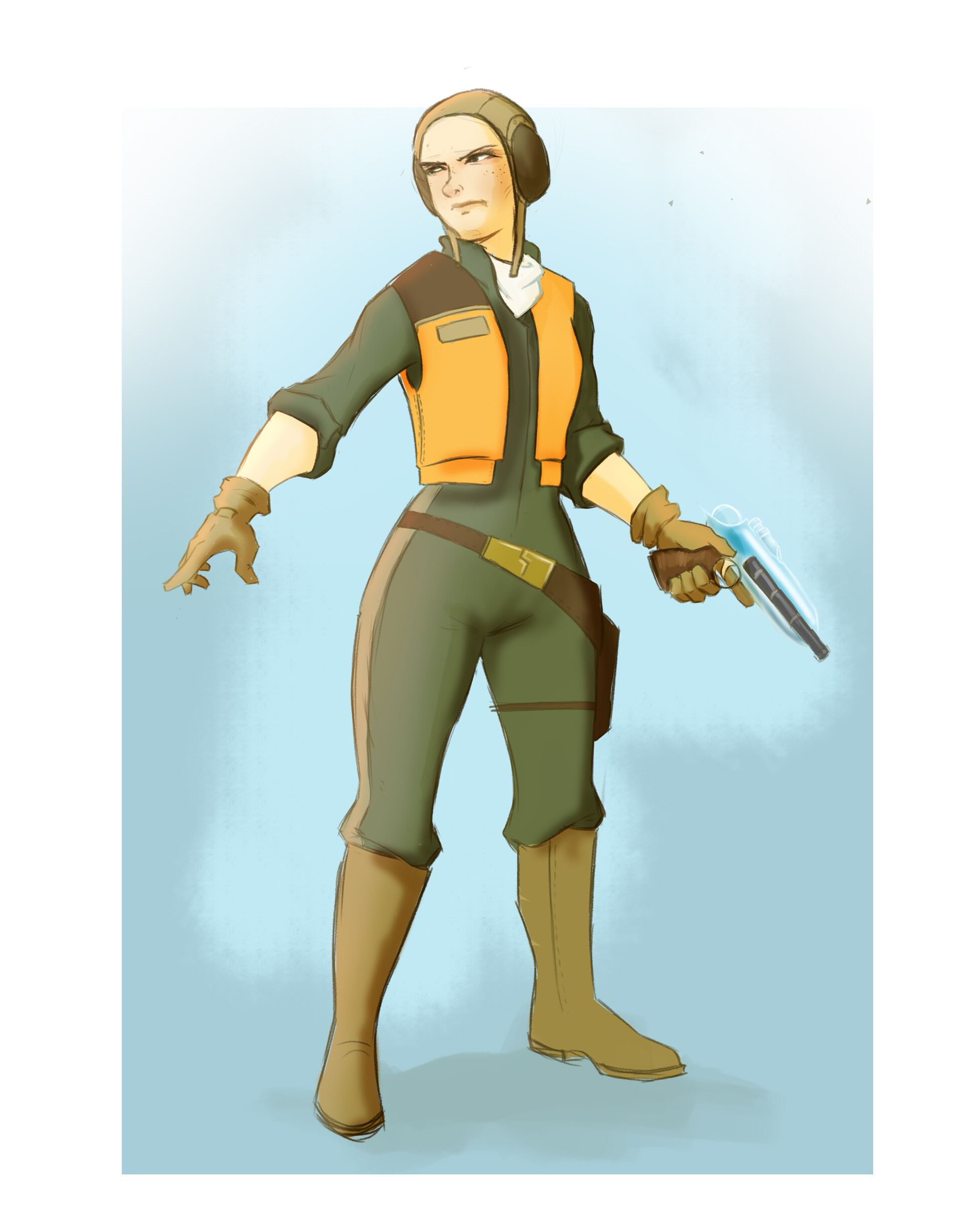 ArtStation - Captain Hannah Hawthorn