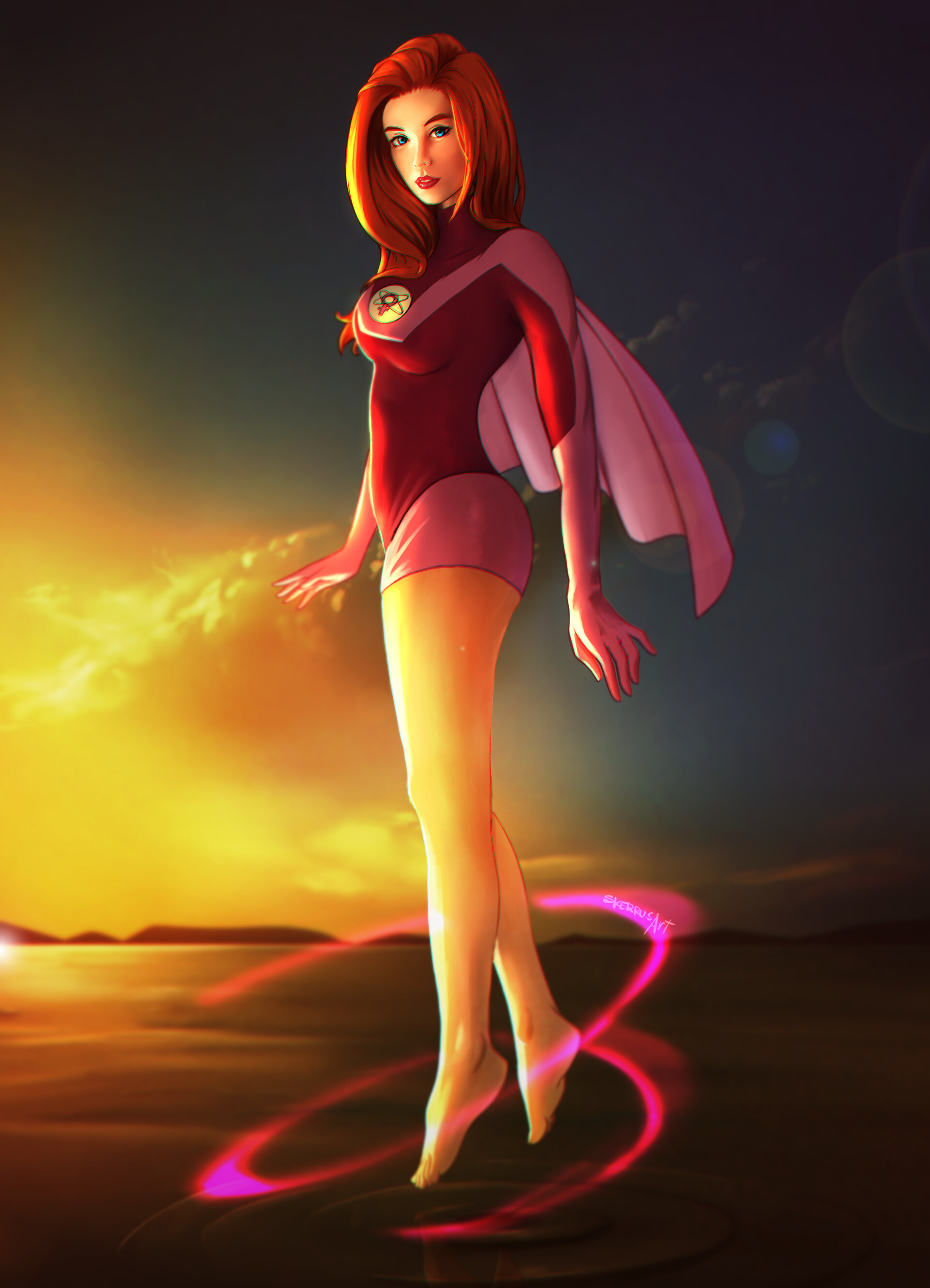 Artstation Atom Eve Fanart