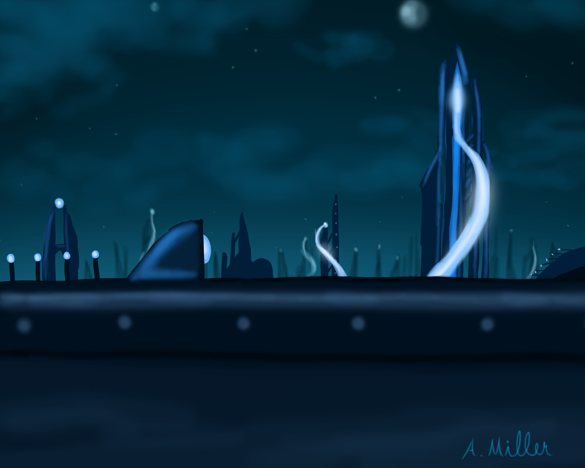 ArtStation - Shining Metropoli