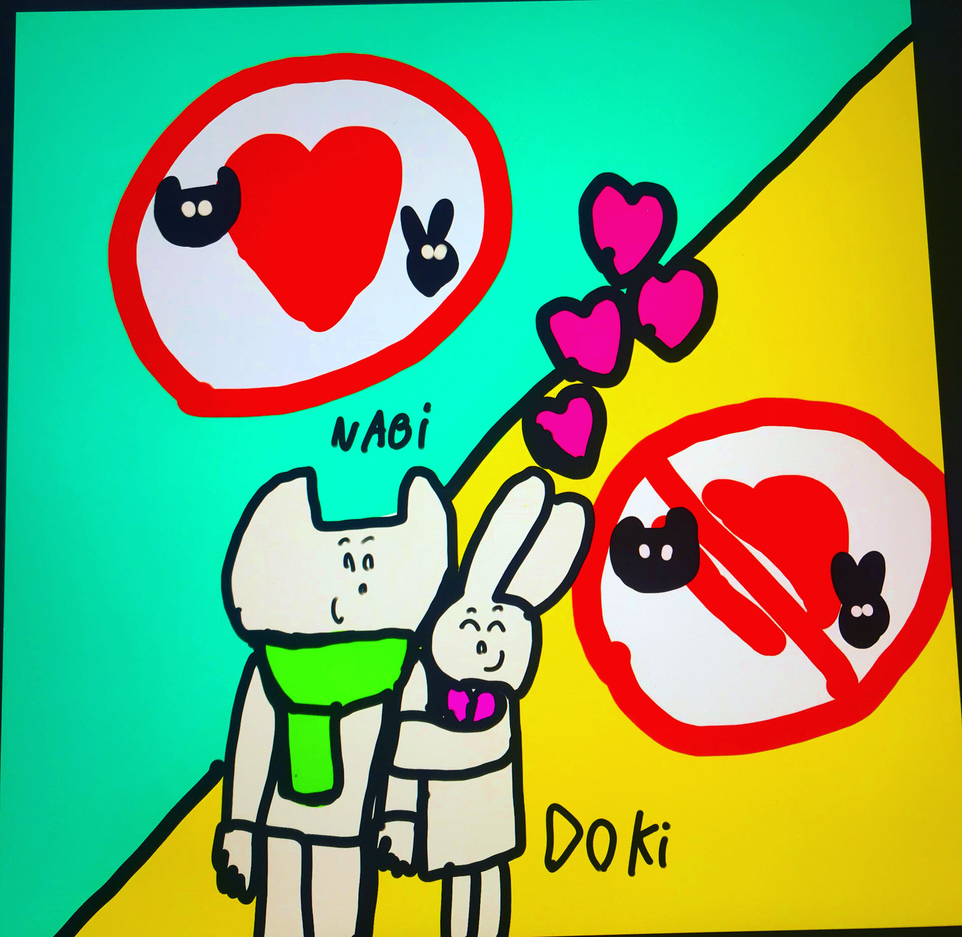 ArtStation - Nabi and doki of there she is (sambakza)