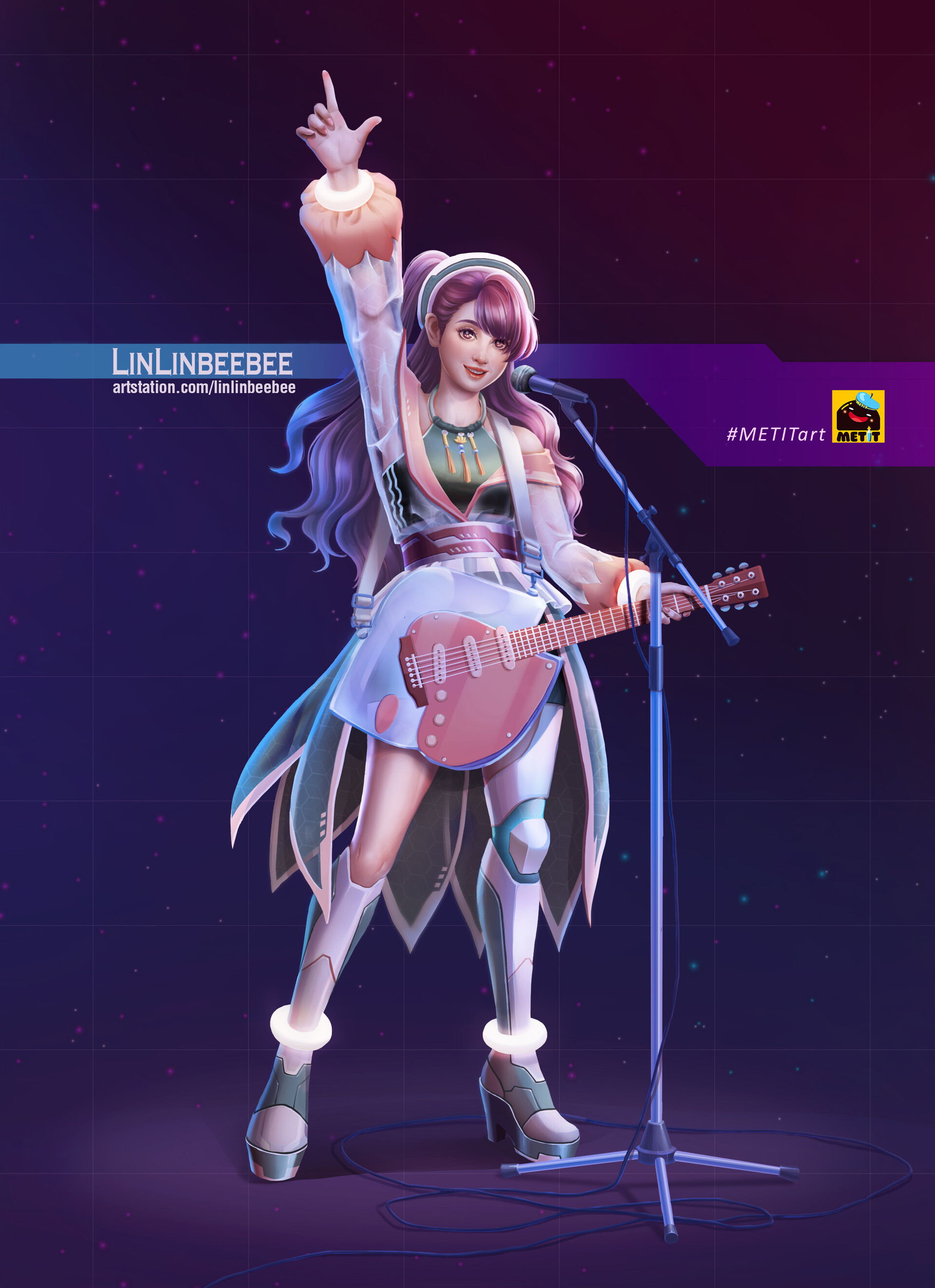 ArtStation - OC cyber: Tamia