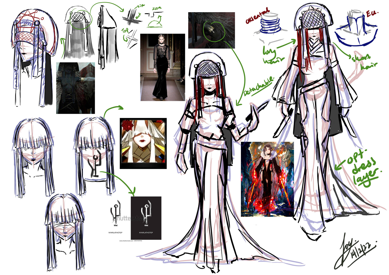 Josephine Tan - Untitled Project_Mob enemies concept art