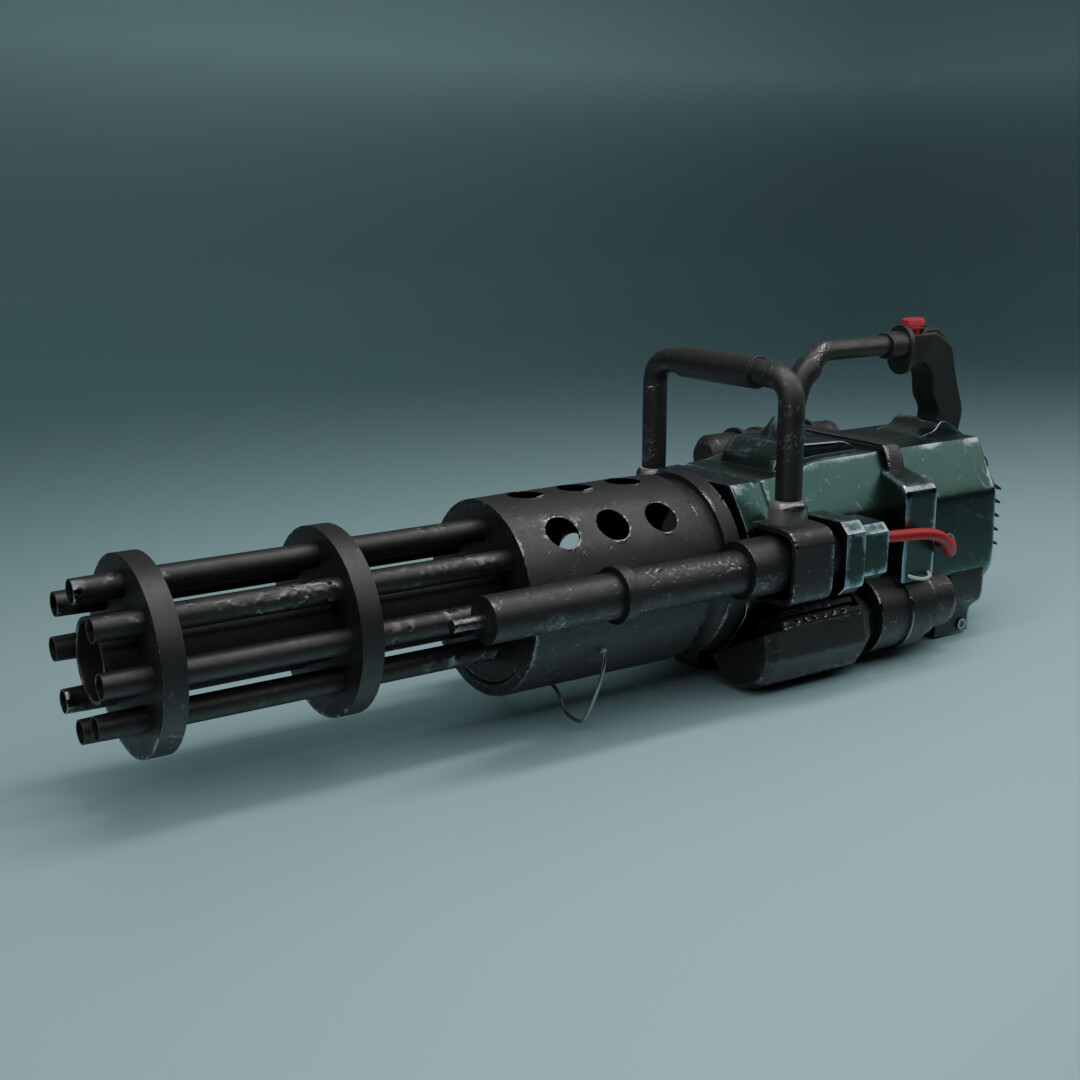 ArtStation - Machine Gun