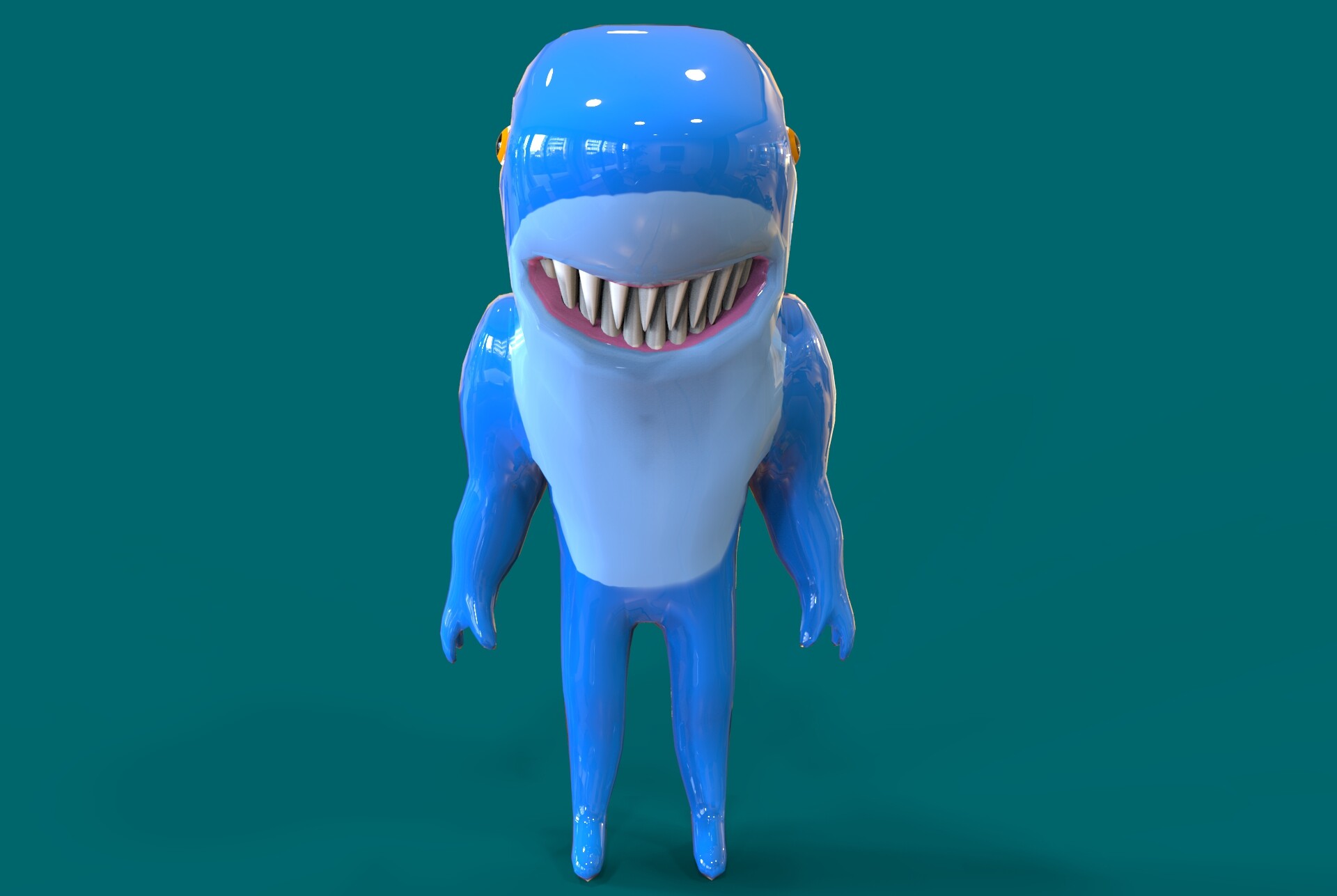 ArtStation - cartoon shark