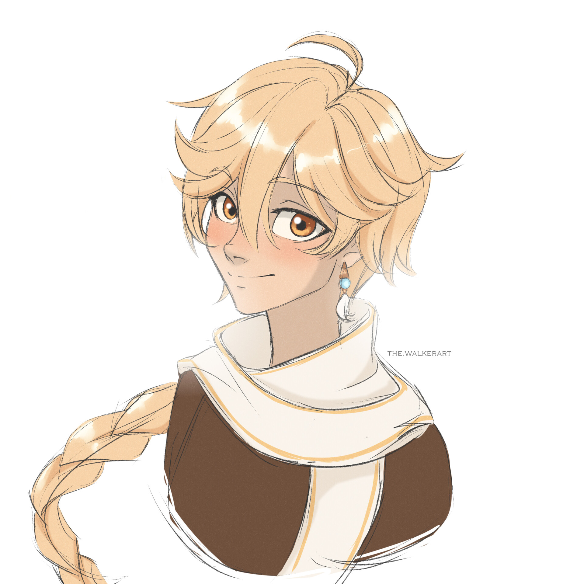 ArtStation - Traveler (Aether) - Genshin Impact