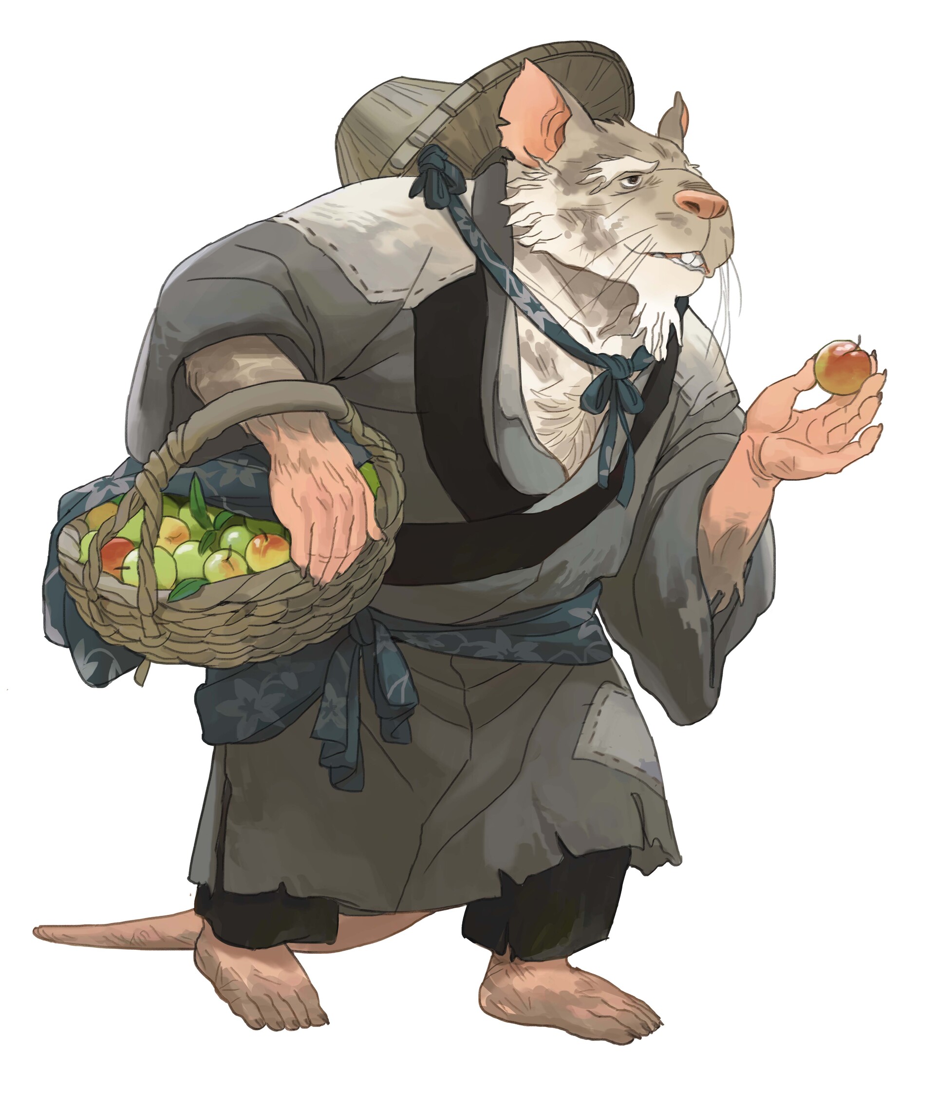 huynh-duy-ratfruitmerchant1low.jpg (1920×2244)-花瓣网