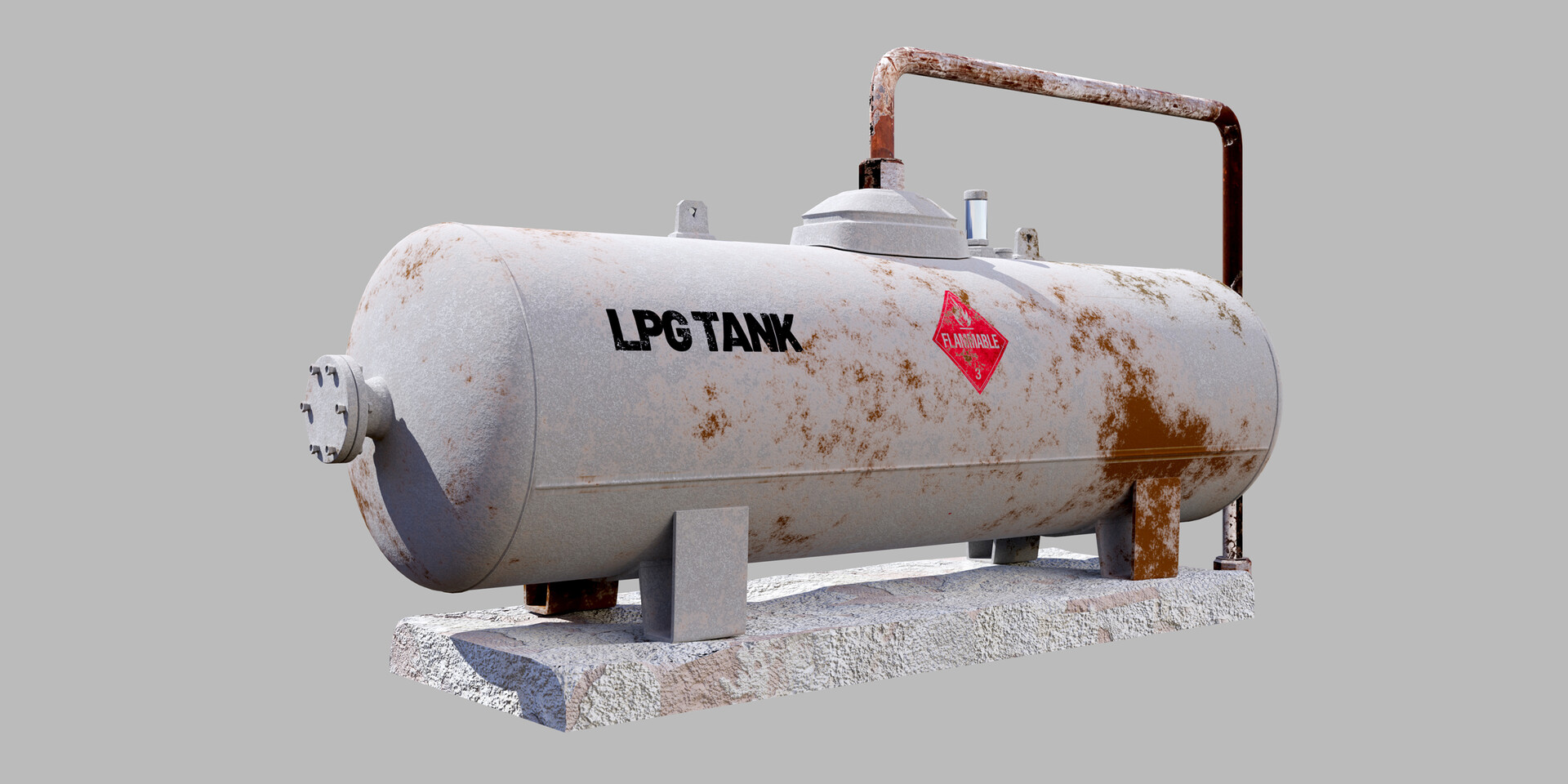 ArtStation - Lpg Storage Tank