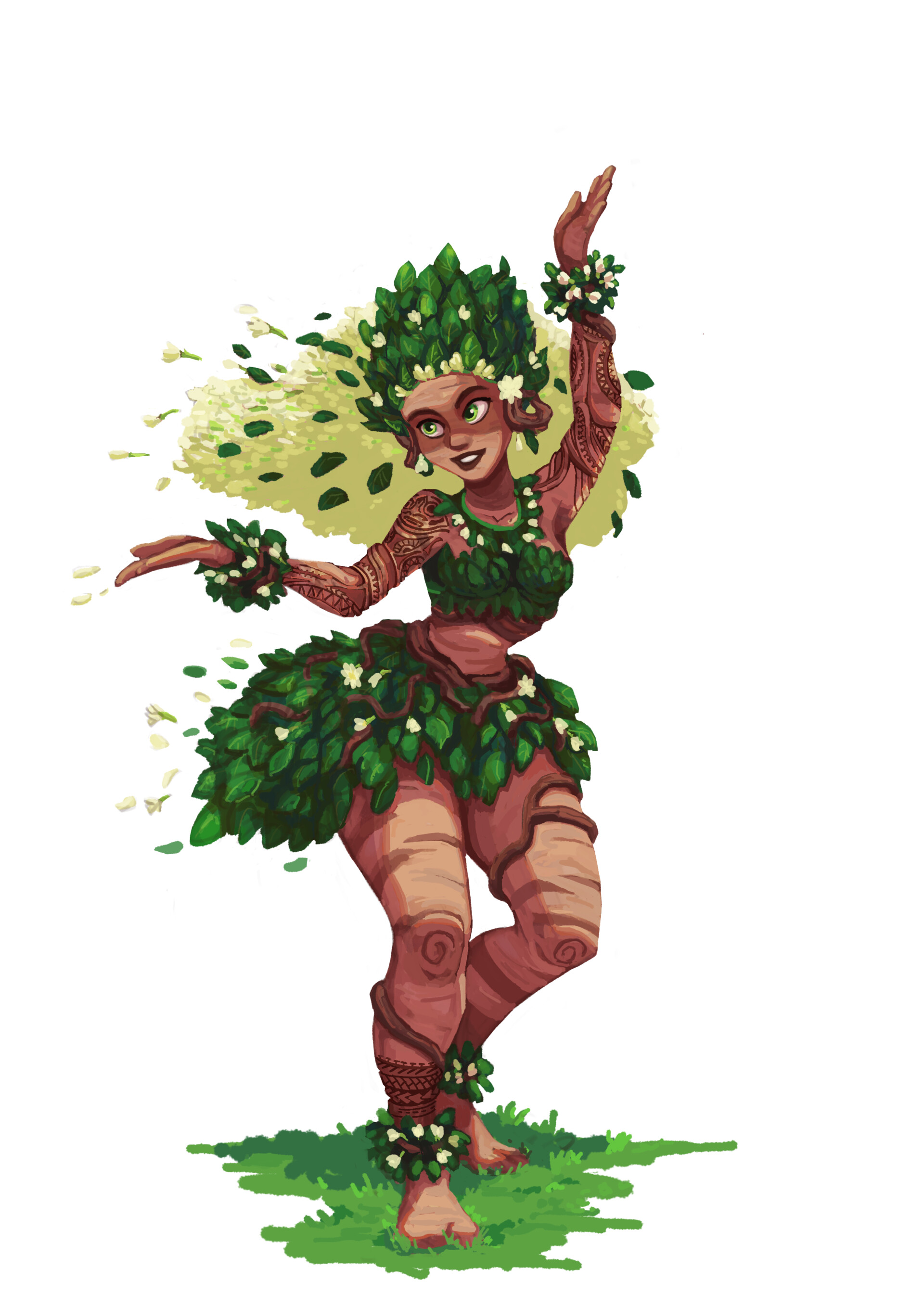 ArtStation - "Tiare Tahiti" Dancer