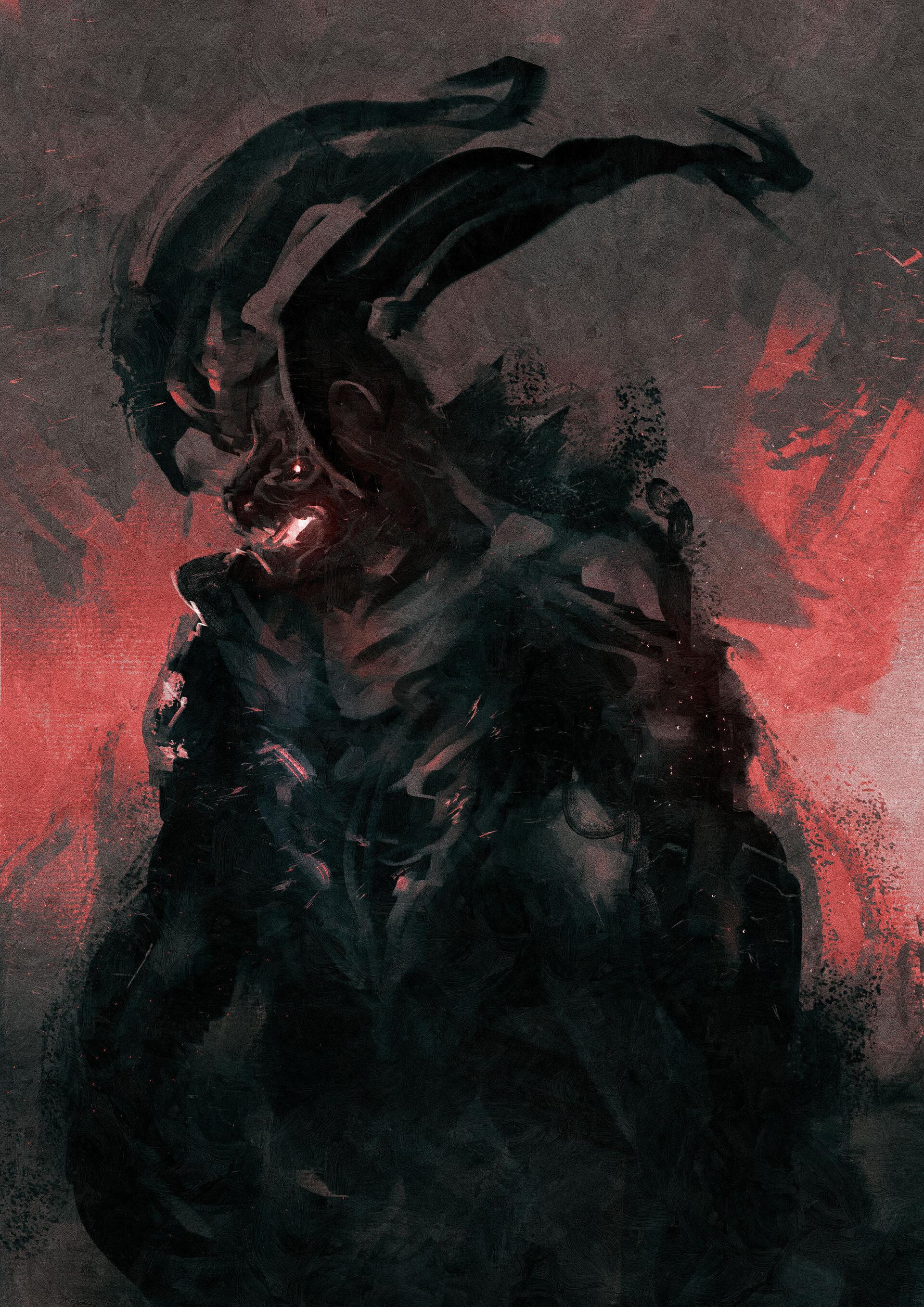 ArtStation - Ifrit Sketch