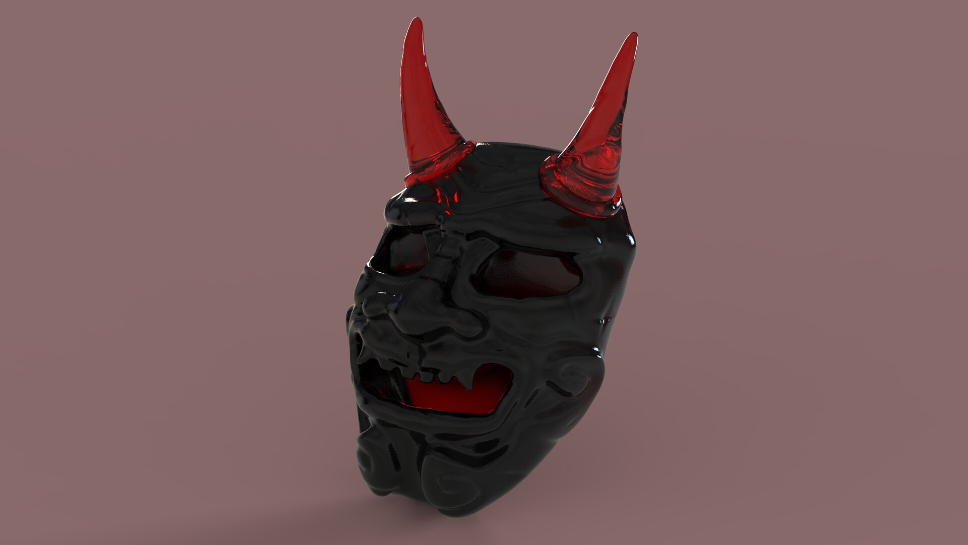 ArtStation - Dark Samurai Mask