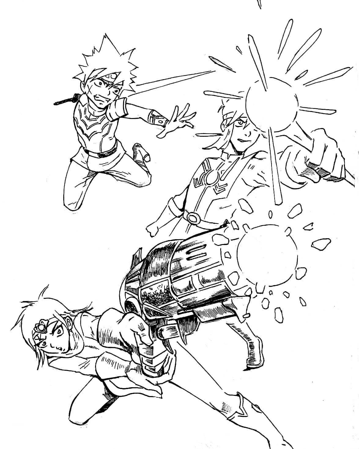 dragon quest coloring pages