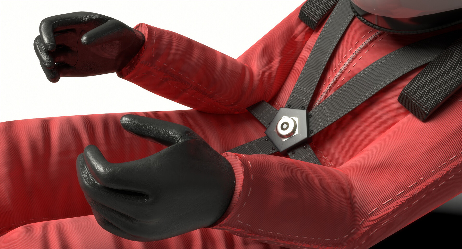 OpticalDreamSoft - Generic Racing Driver 3D model