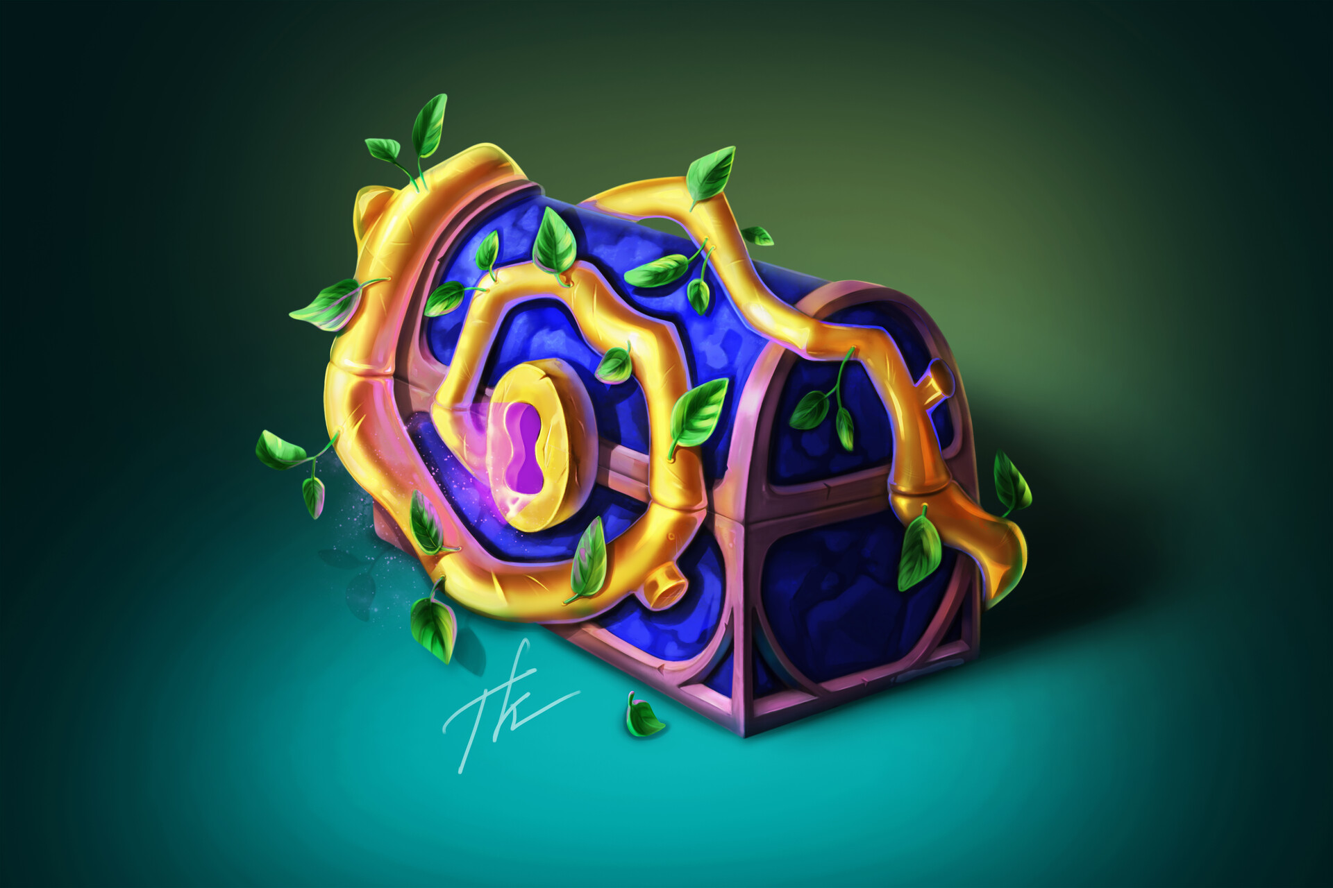 ArtStation - Chest Game art