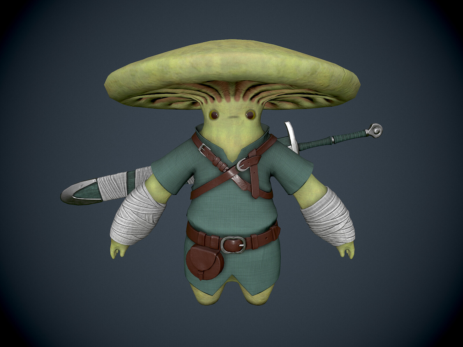 Artstation Mushroom Warrior