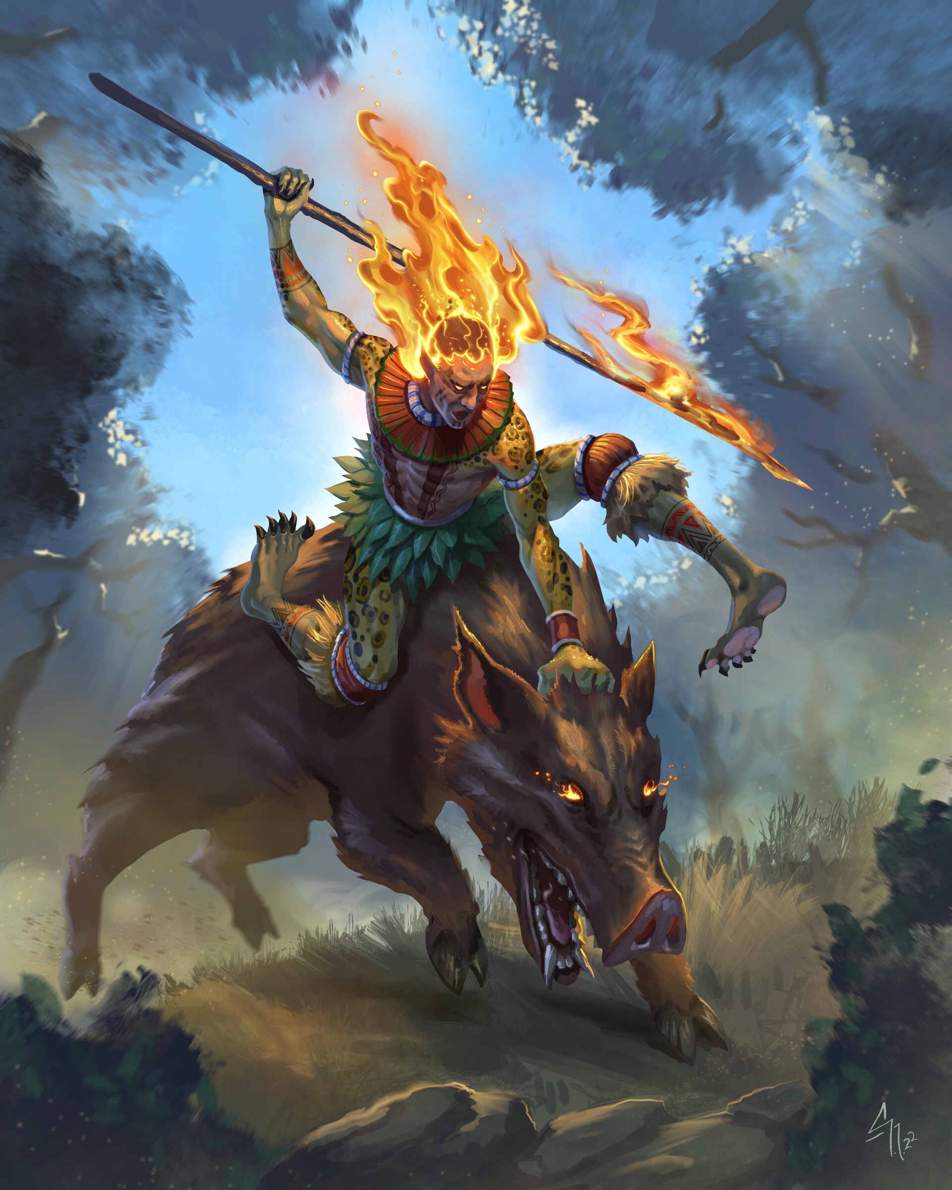 Arcana_Grif by artist Dmitry Khrapovitsky : EpicMounts