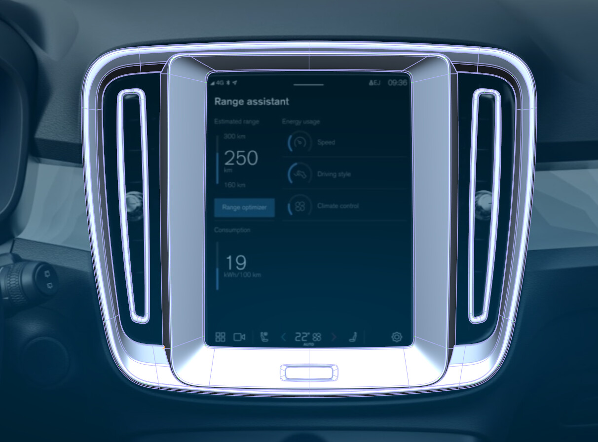 ArtStation - Icem Volvo Screen