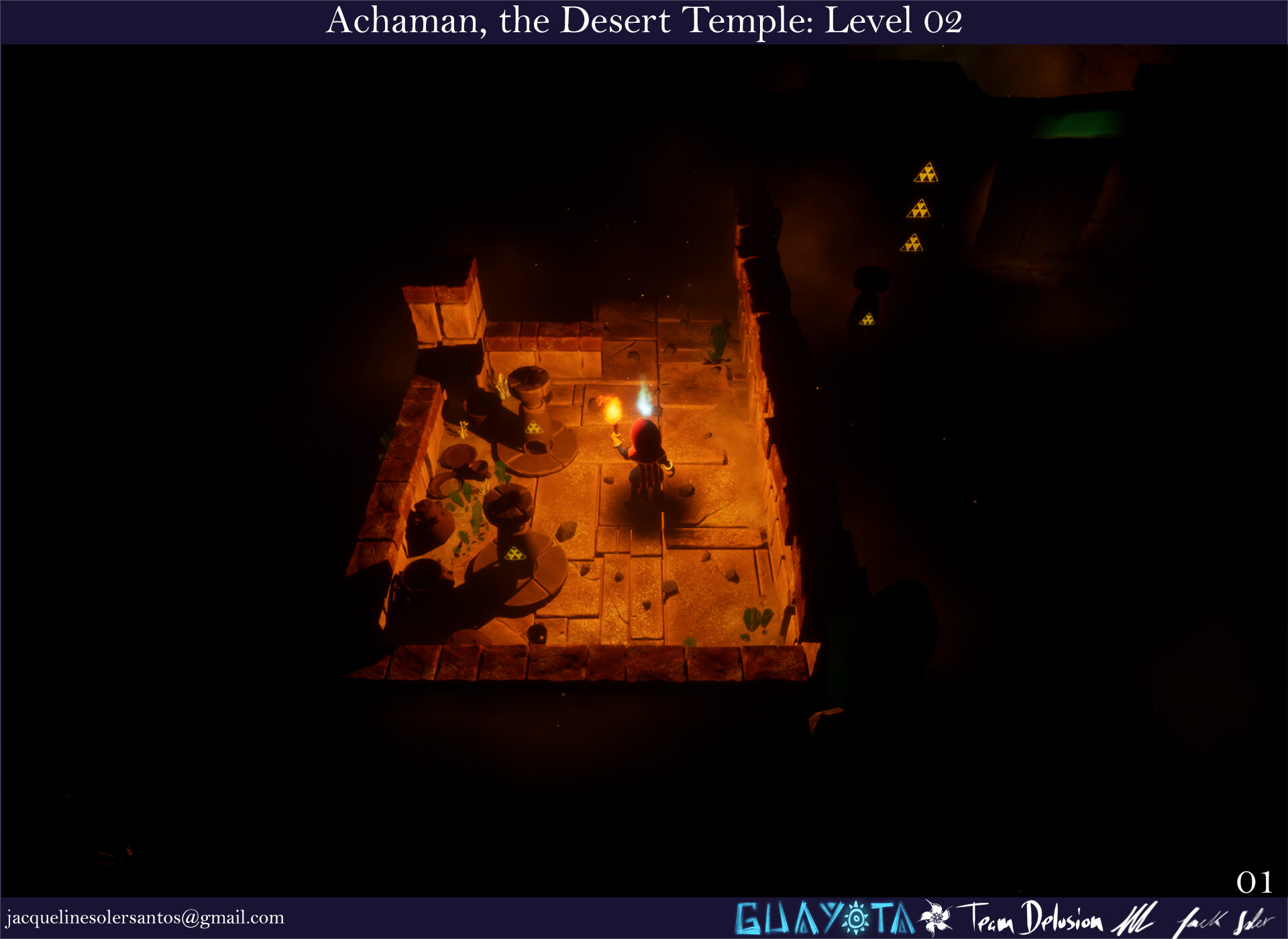 Jack Soler - Achaman, The Desert Temple: Level 02