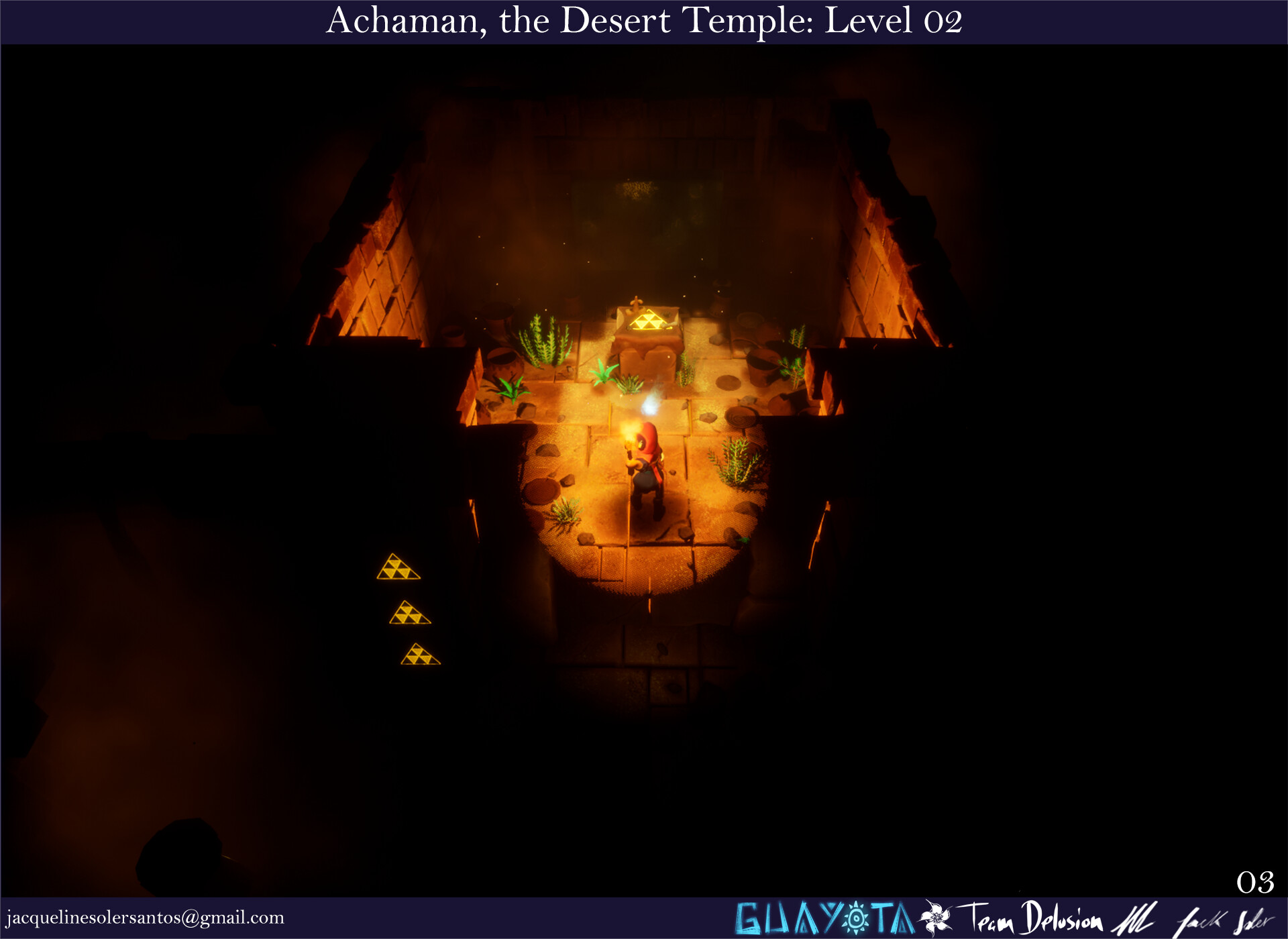 Jack Soler - Achaman, The Desert Temple: Level 02