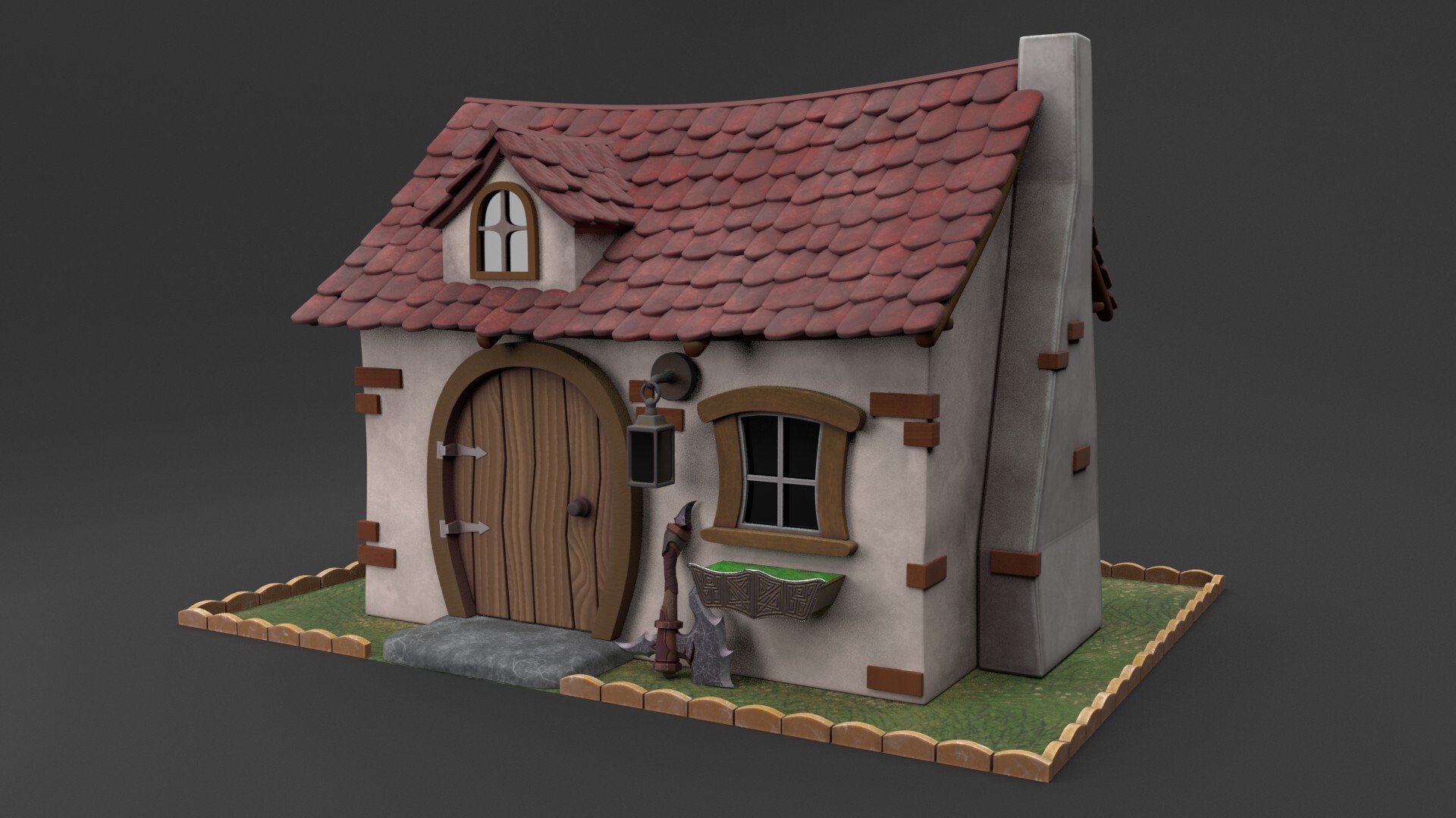 ArtStation - 3D house model