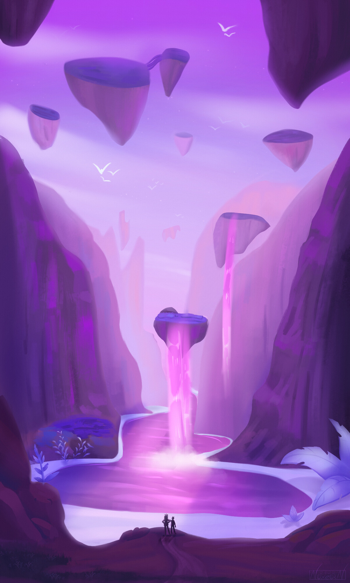 ArtStation - Floating Islands