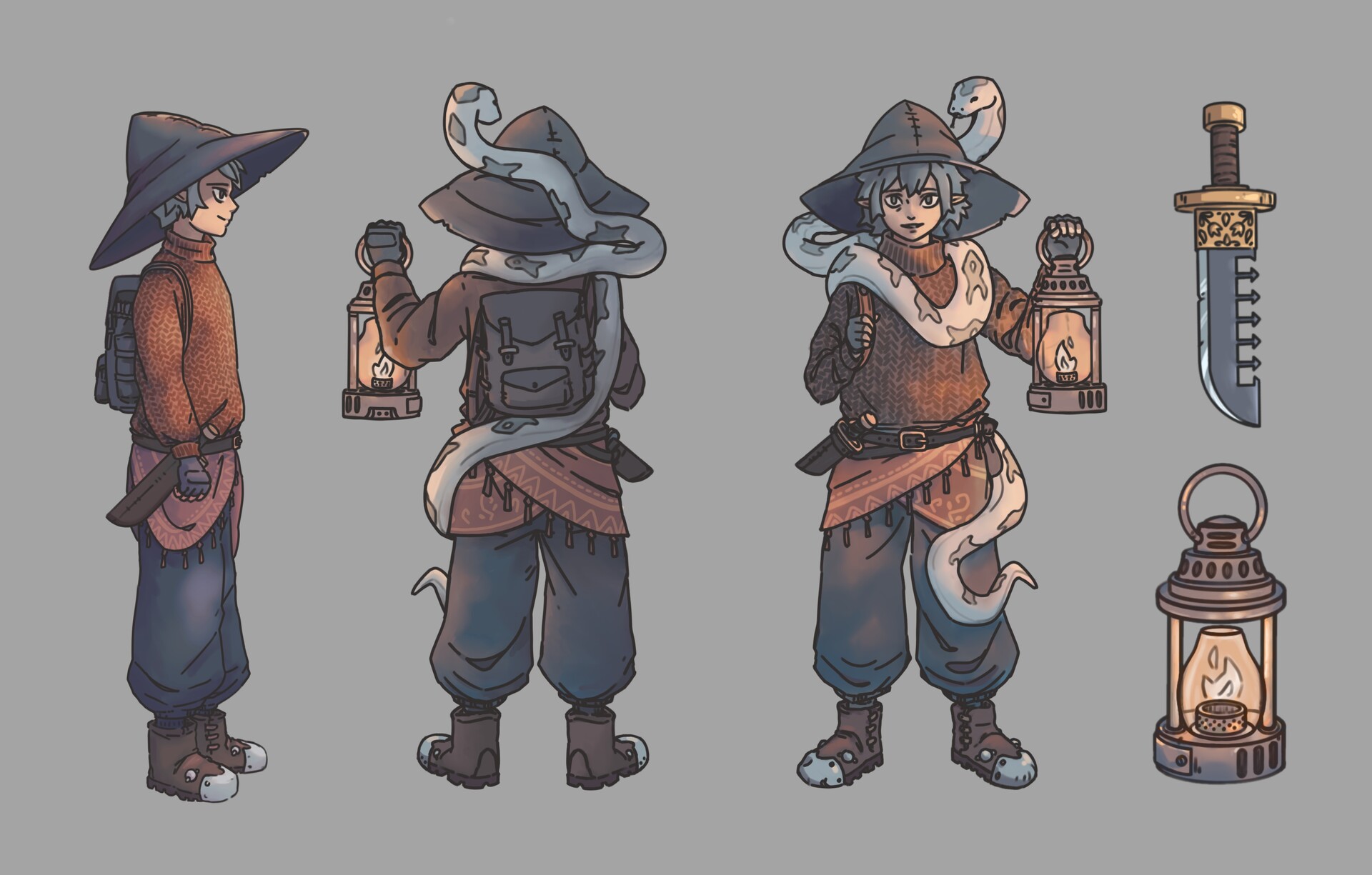 ArtStation - Character concept for a personal project