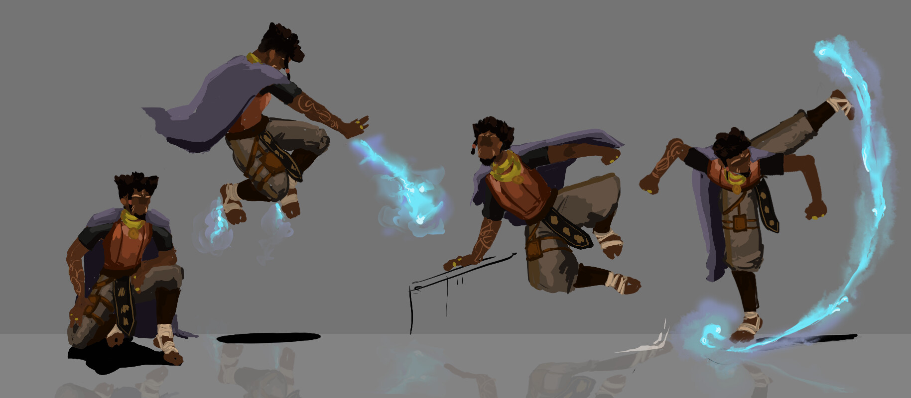 ArtStation - Rootworker Gesture Work