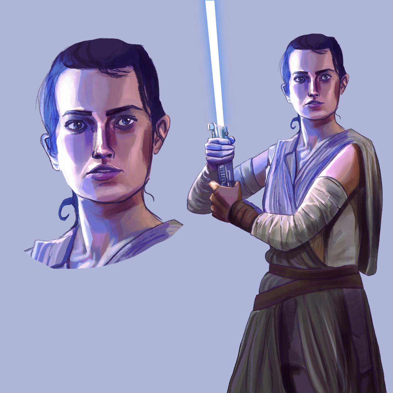 ArtStation - Rey (The Force Awakens)
