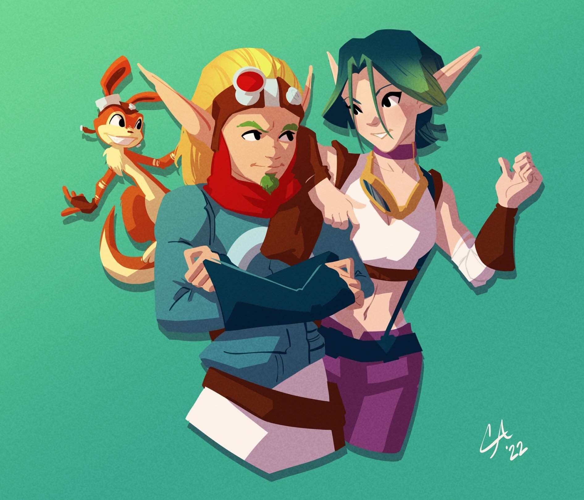 ArtStation - Jak & Daxter